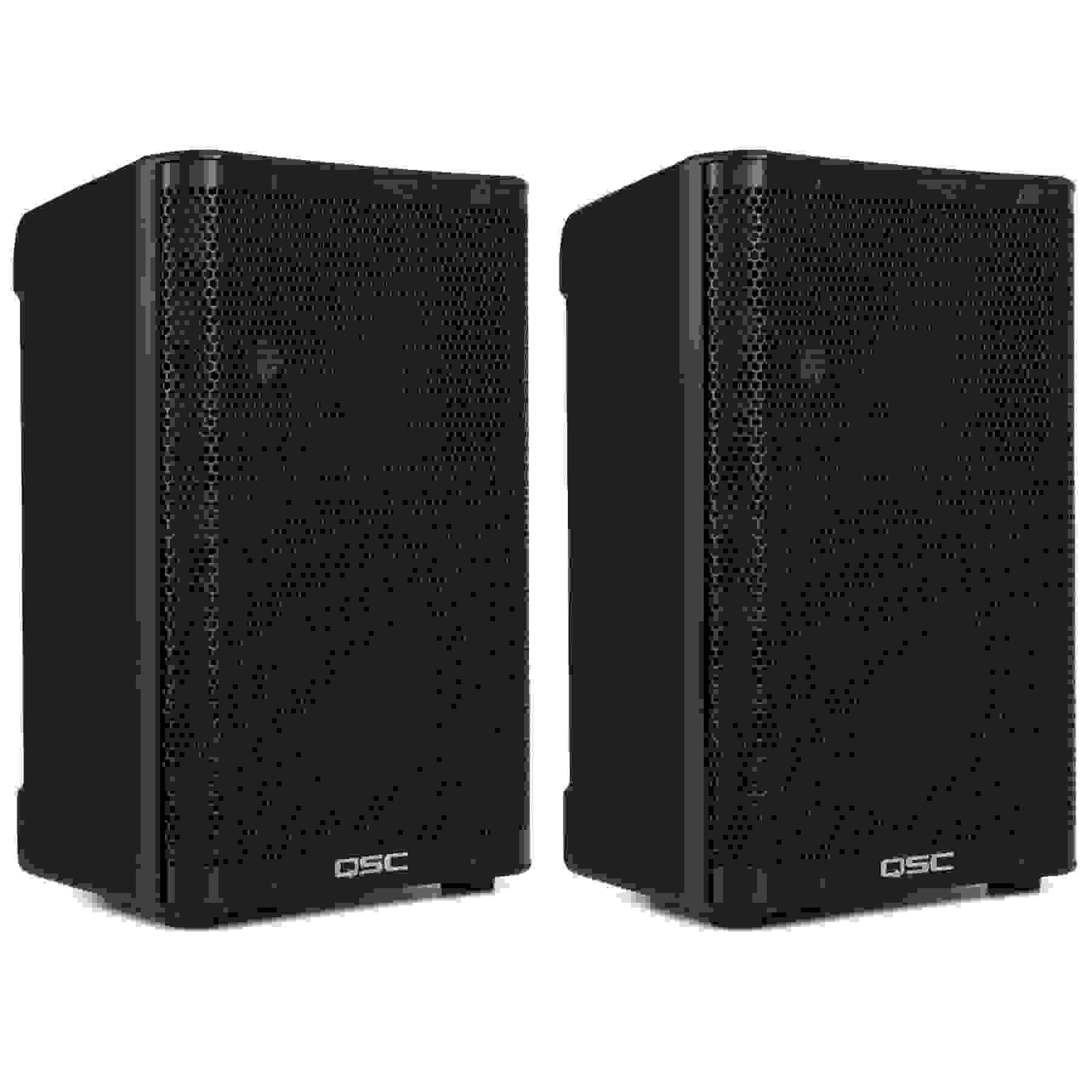 QSC CP8 1000W 8 inch Powered Speaker - Pair | Sweetwater