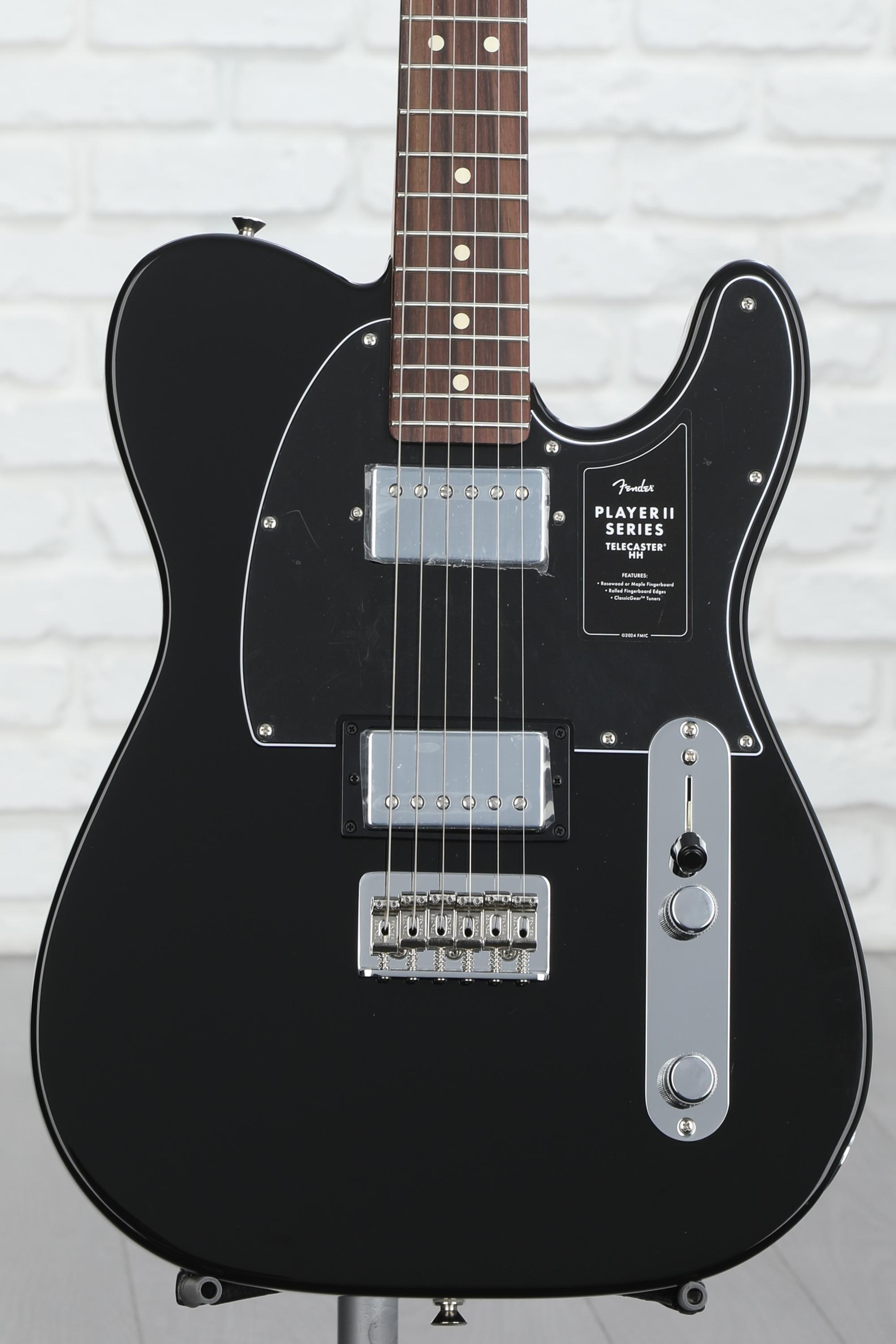 Fender Player II Telecaster HH Electric Guitar - Black with Rosewood ...