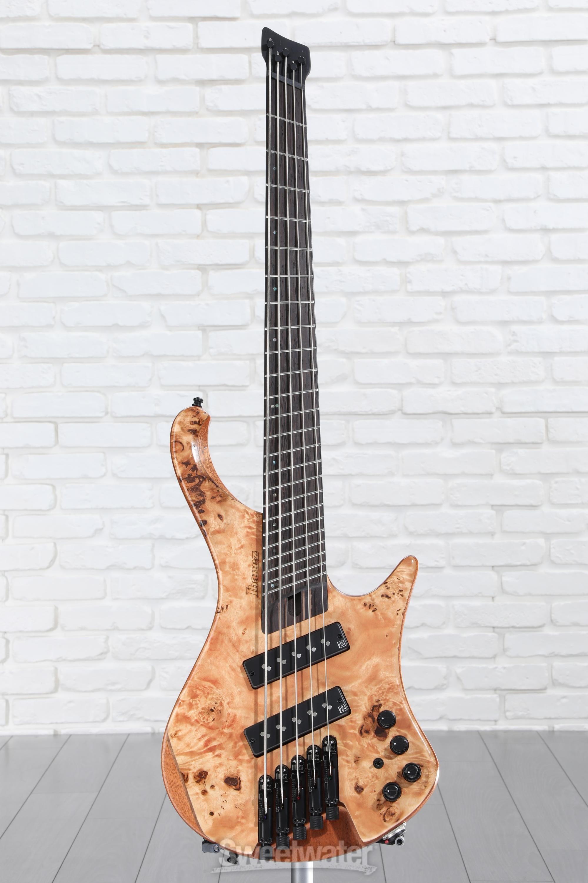 Ibanez EHB Ergonomic Headless 5-string Multi-scale Bass Guitar - Florid ...