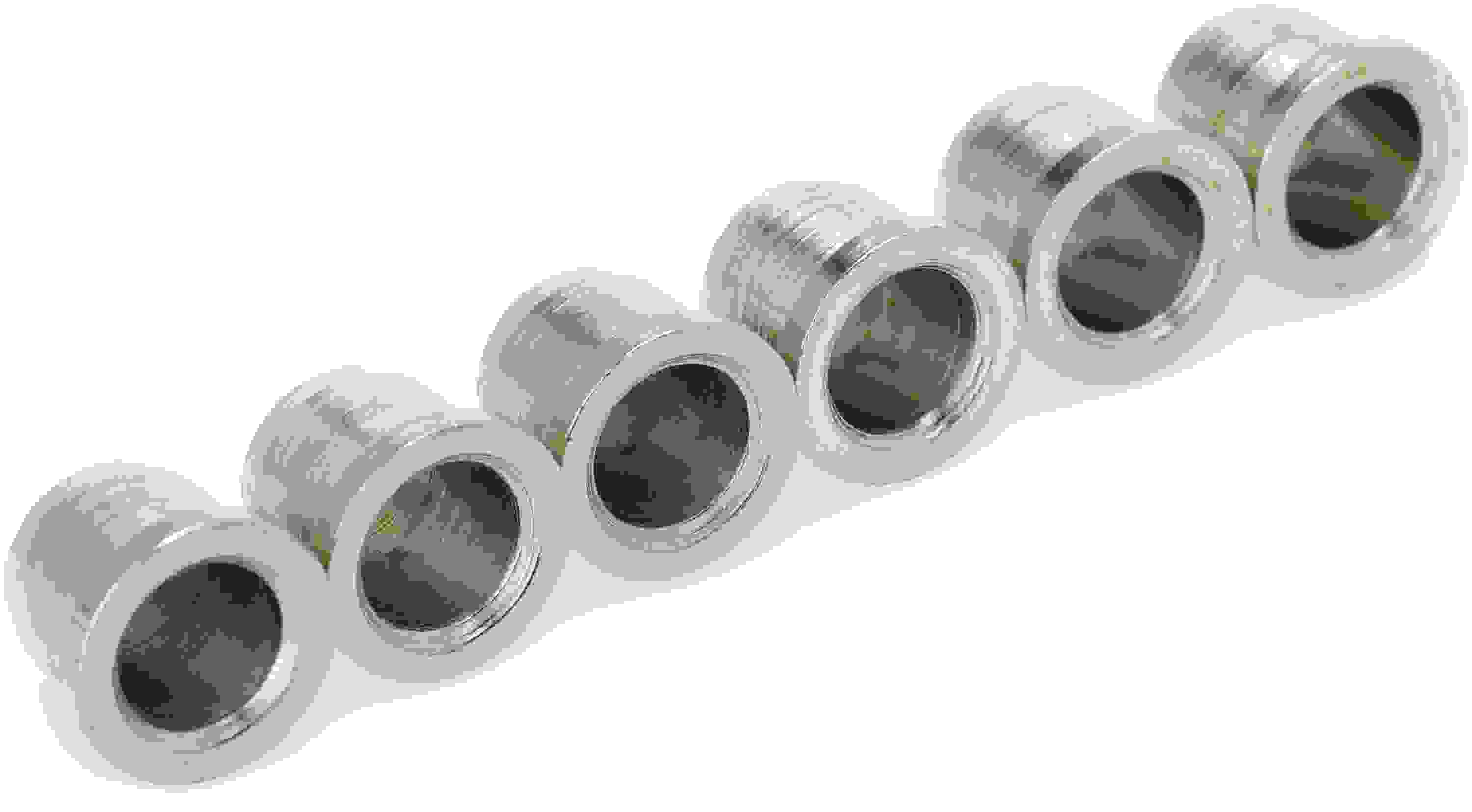 Fender Modern Style Telecaster String Ferrules - Chrome | Sweetwater