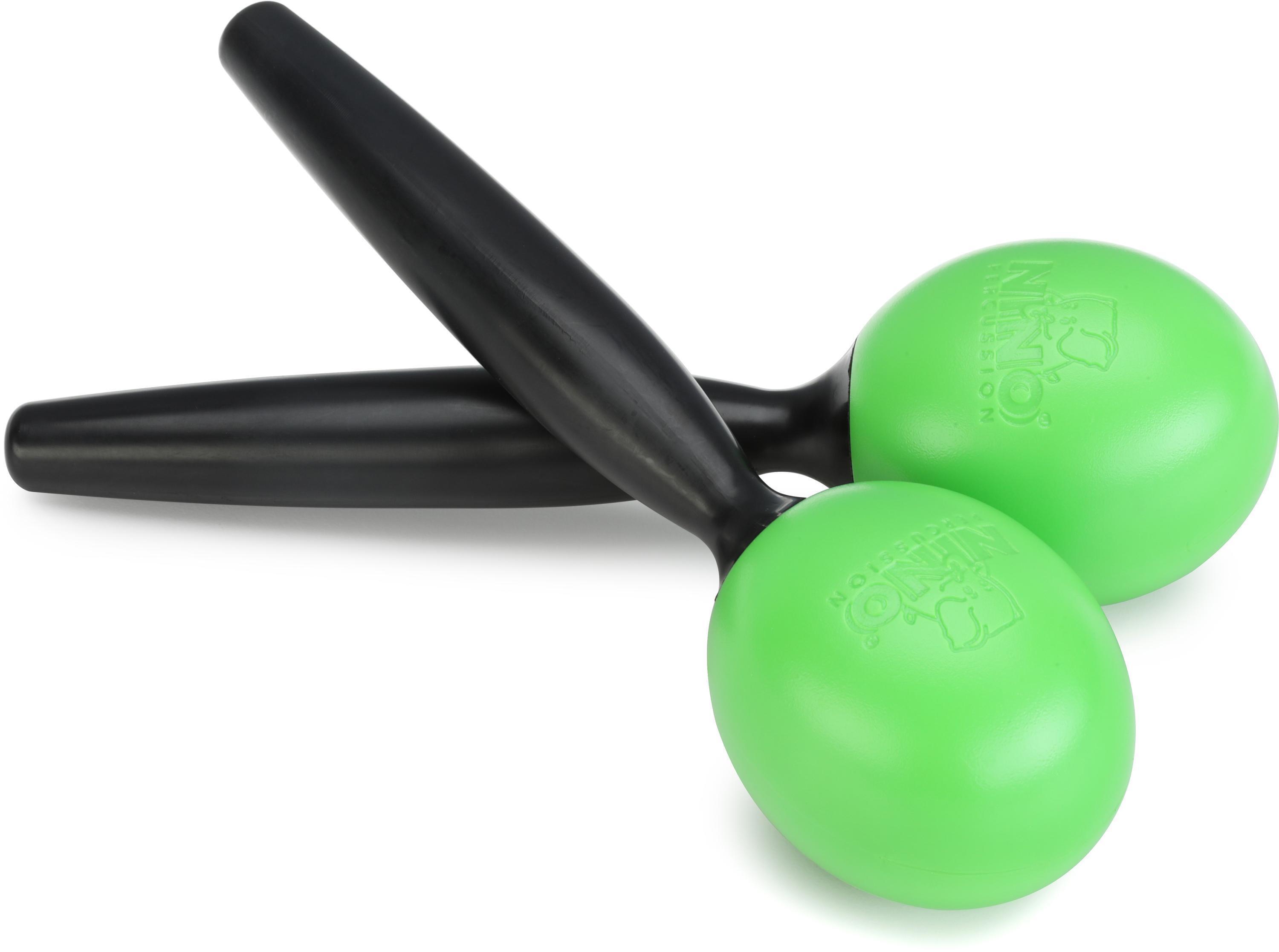 Nino ABS Maracas Pair - Grass Green | Sweetwater