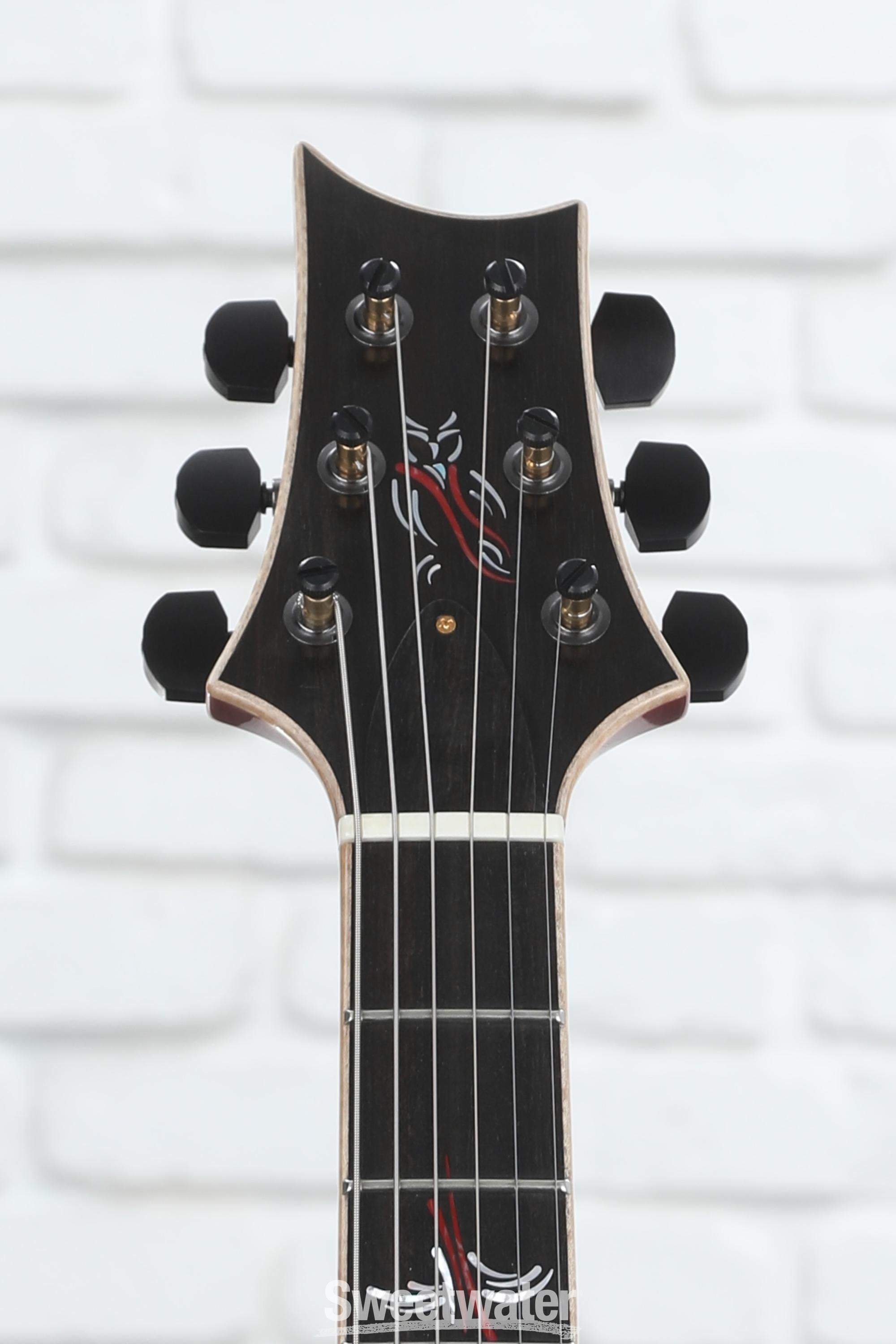 PRS Private Stock #10317 Singlecut Archtop Electric Guitar - Blood Red ...