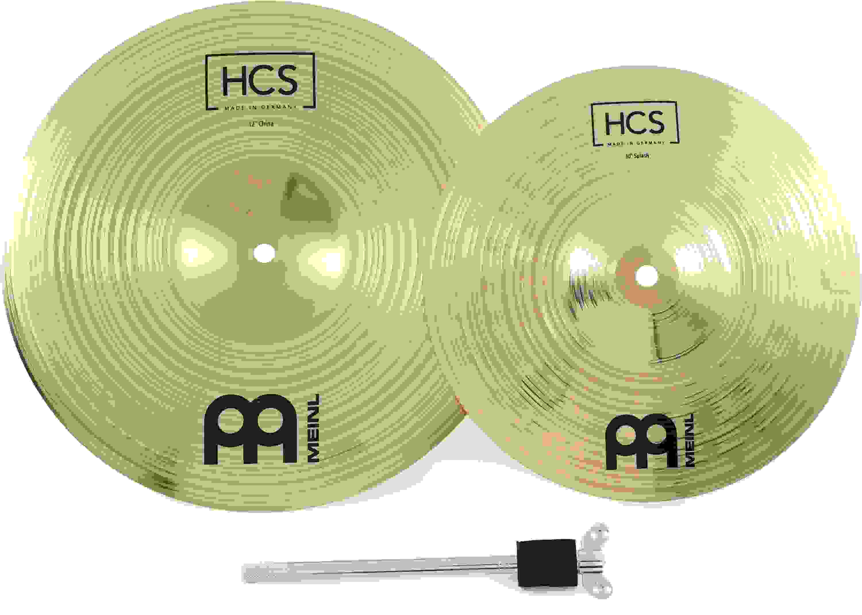 Meinl Cymbals HCS FX Stack Set - 10/12 inch - with Free Stacker ...