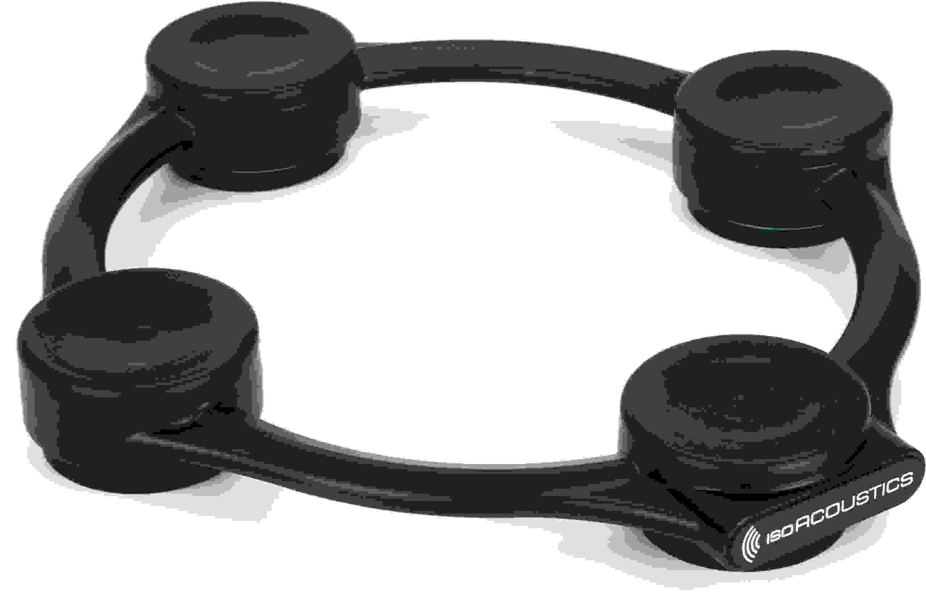 IsoAcoustics Aperta Sub Isolation Stand - Black | Sweetwater