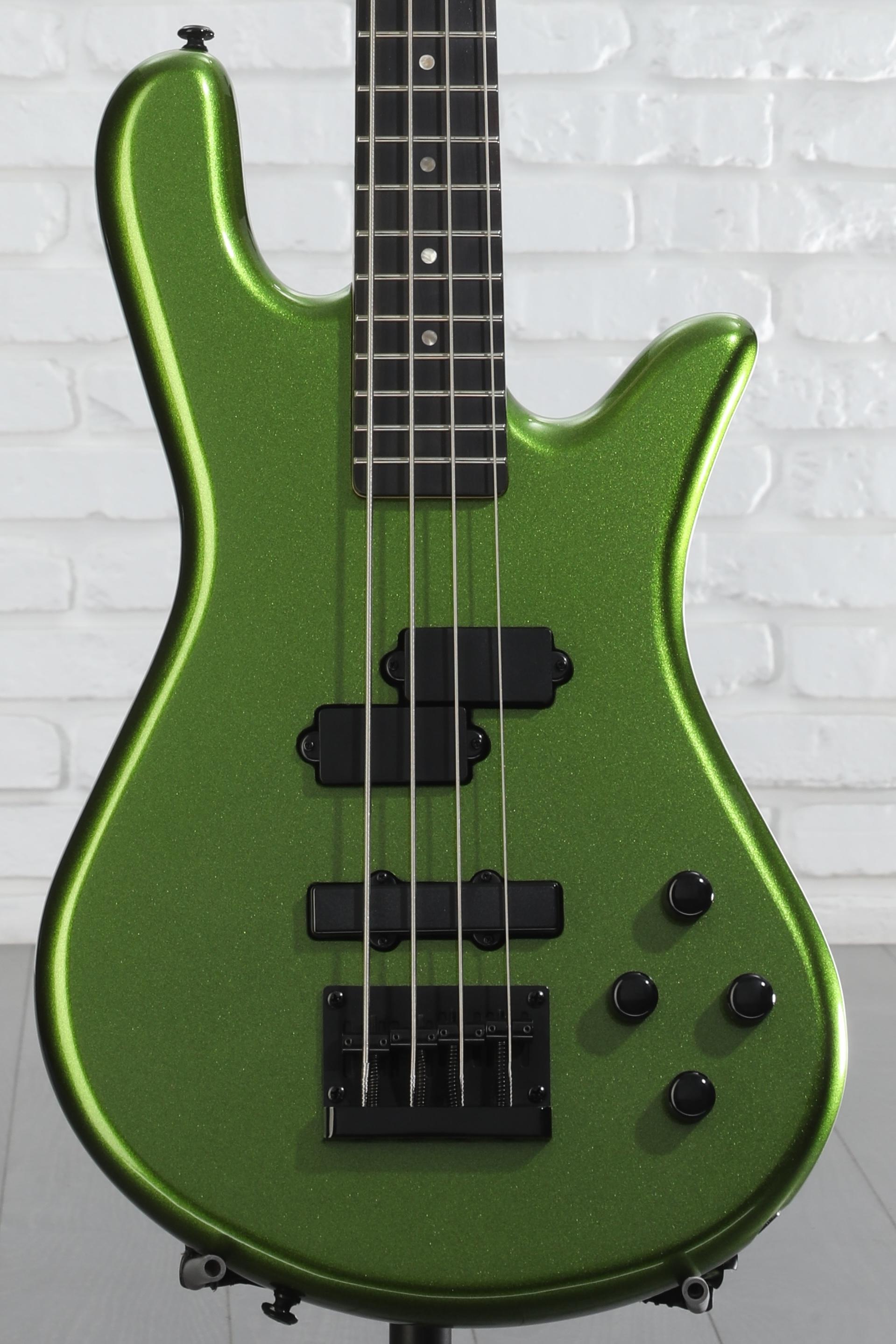 Spector Performer 4 Bass Guitar - Metallic Green | Sweetwater