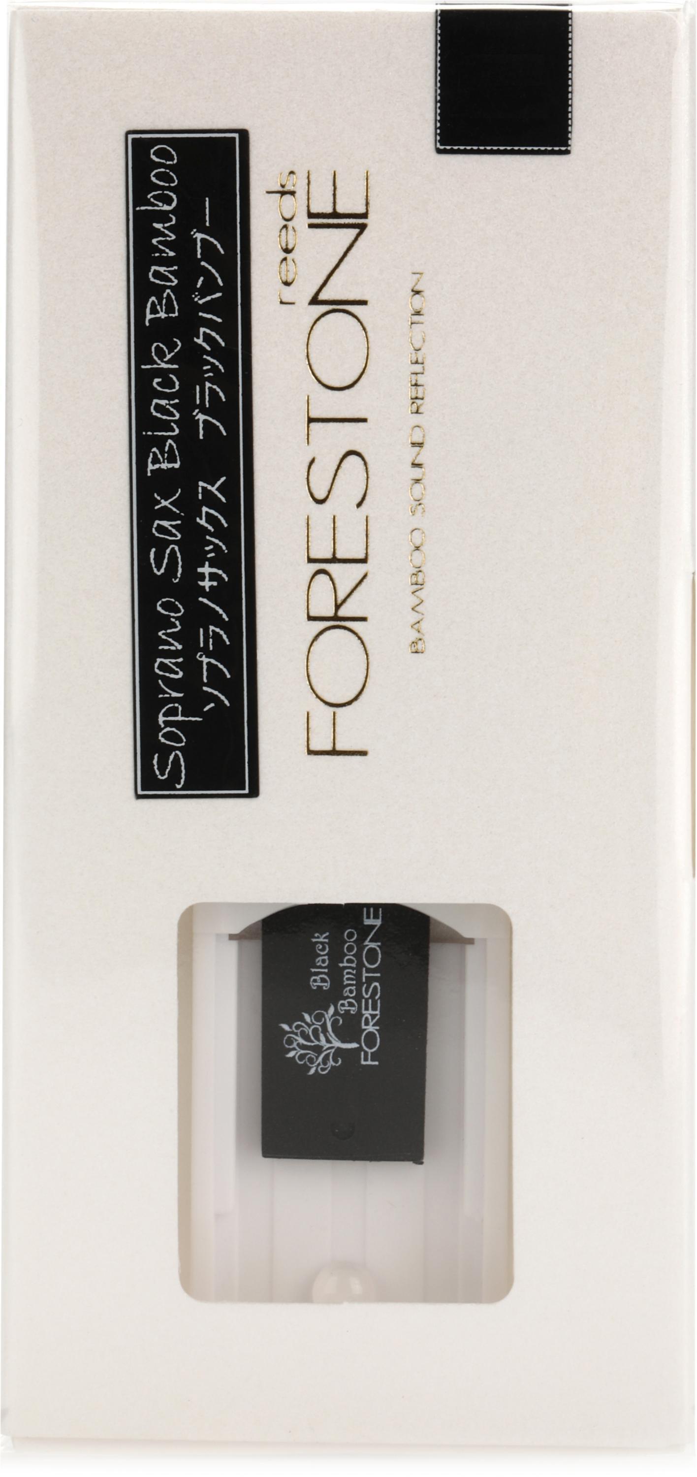 Forestone Japan FSBH Black Bamboo Soprano Saxophone Reed - Hard | Sweetwater