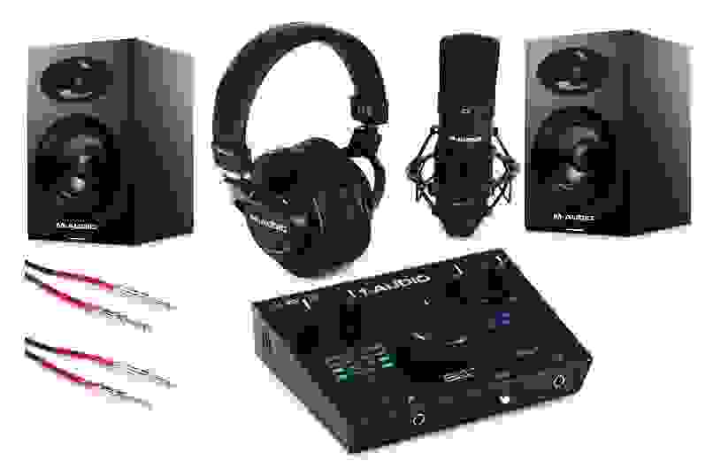 M-Audio AIR 192|4 Vocal Studio Pro Complete Vocal Studio Bundle ...