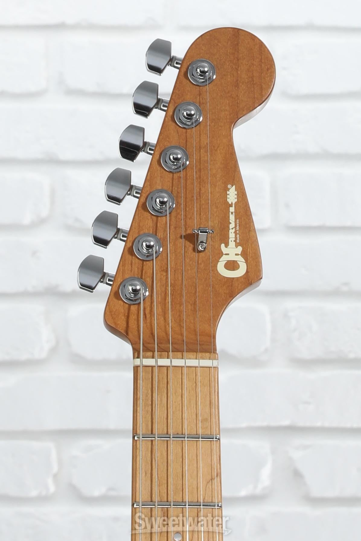 Charvel Pro-Mod DK24 HH 2PT CM Electric Guitar - Bubblegum Charvel Pro-Mod DK24 HH 2PT CM Electric Guitar - Bubblegum