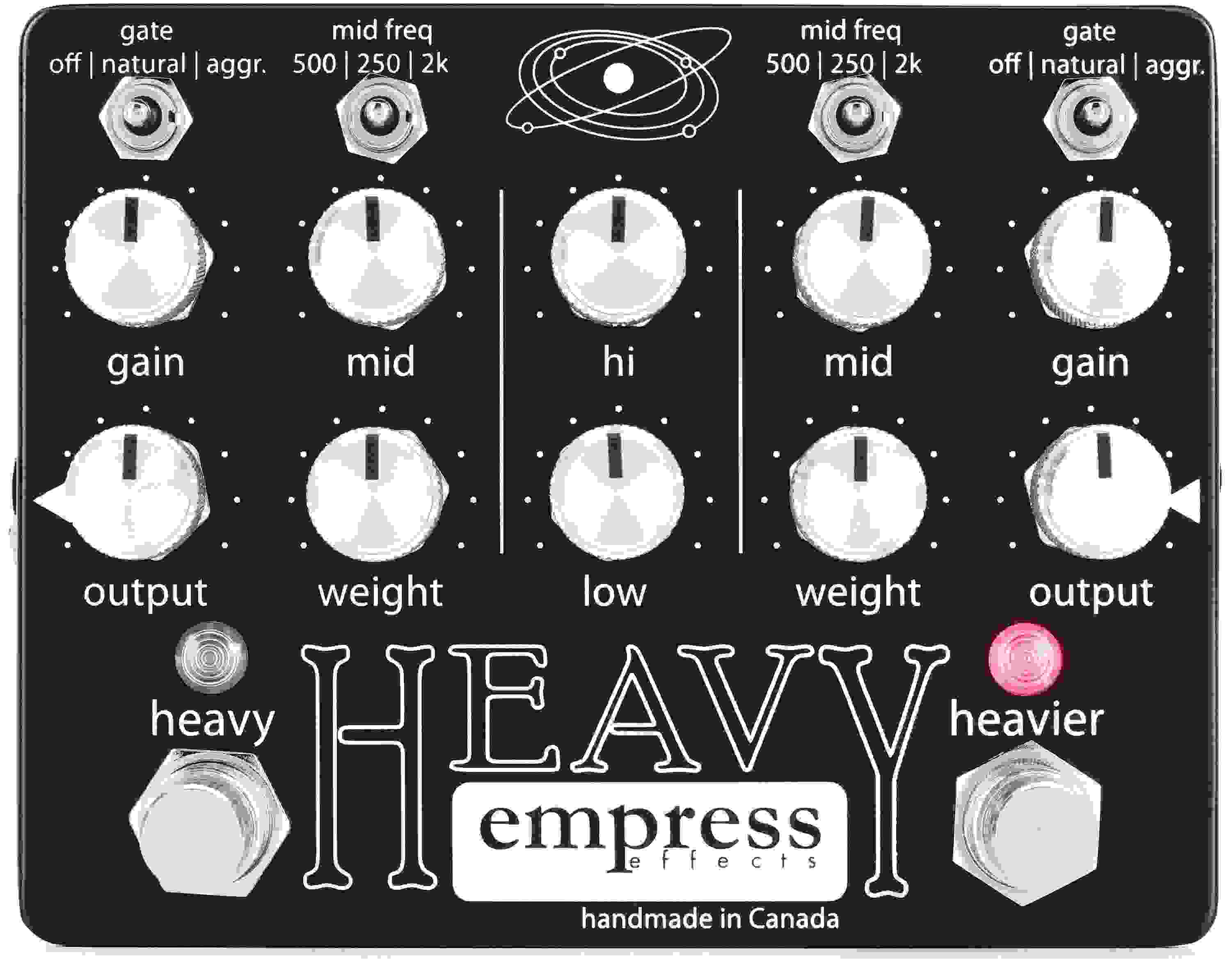 Empress Effects Heavy Overdrive Pedal | Sweetwater