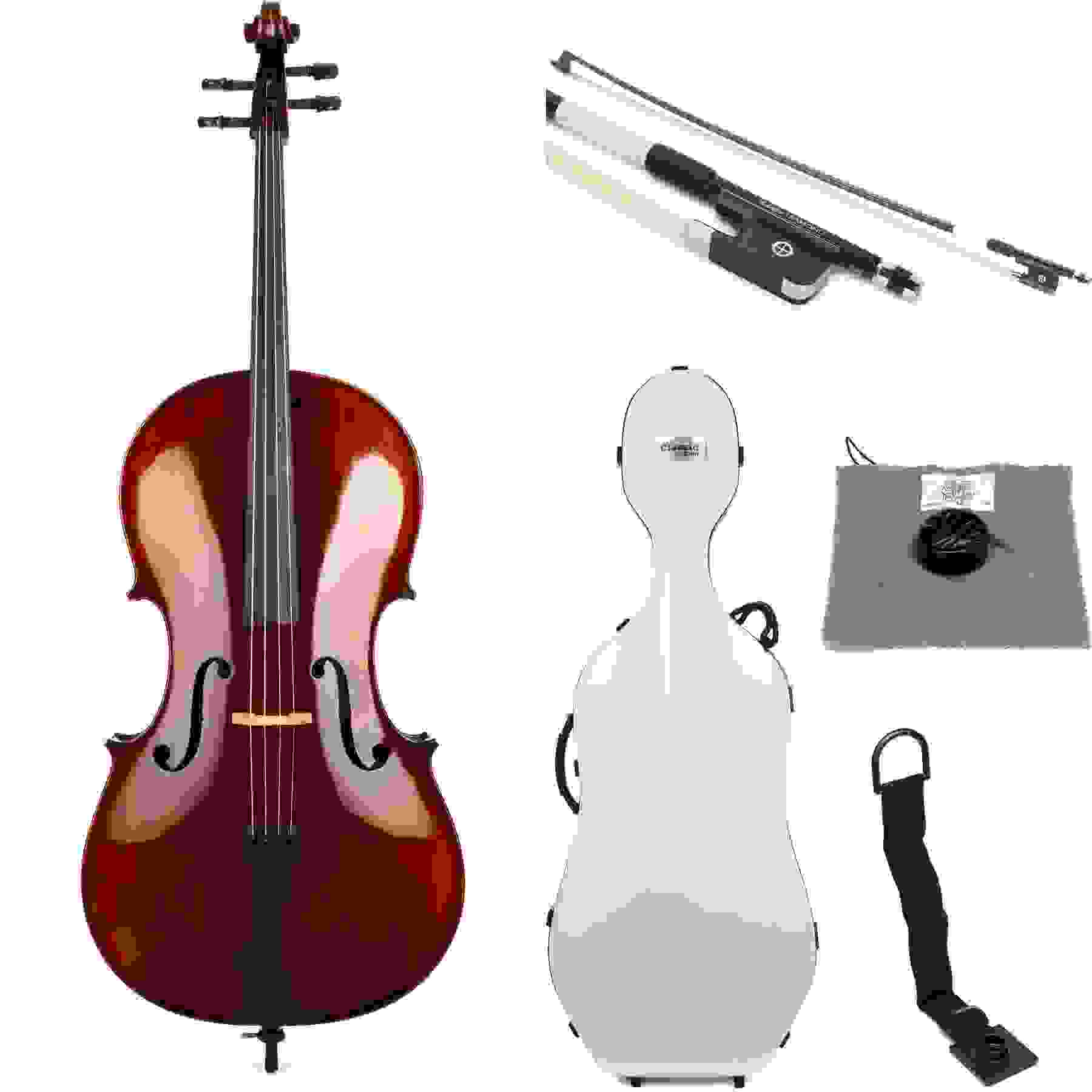 Eastman Andreas Eastman Intermediate Cello Outfit - 4/4 Size | Sweetwater