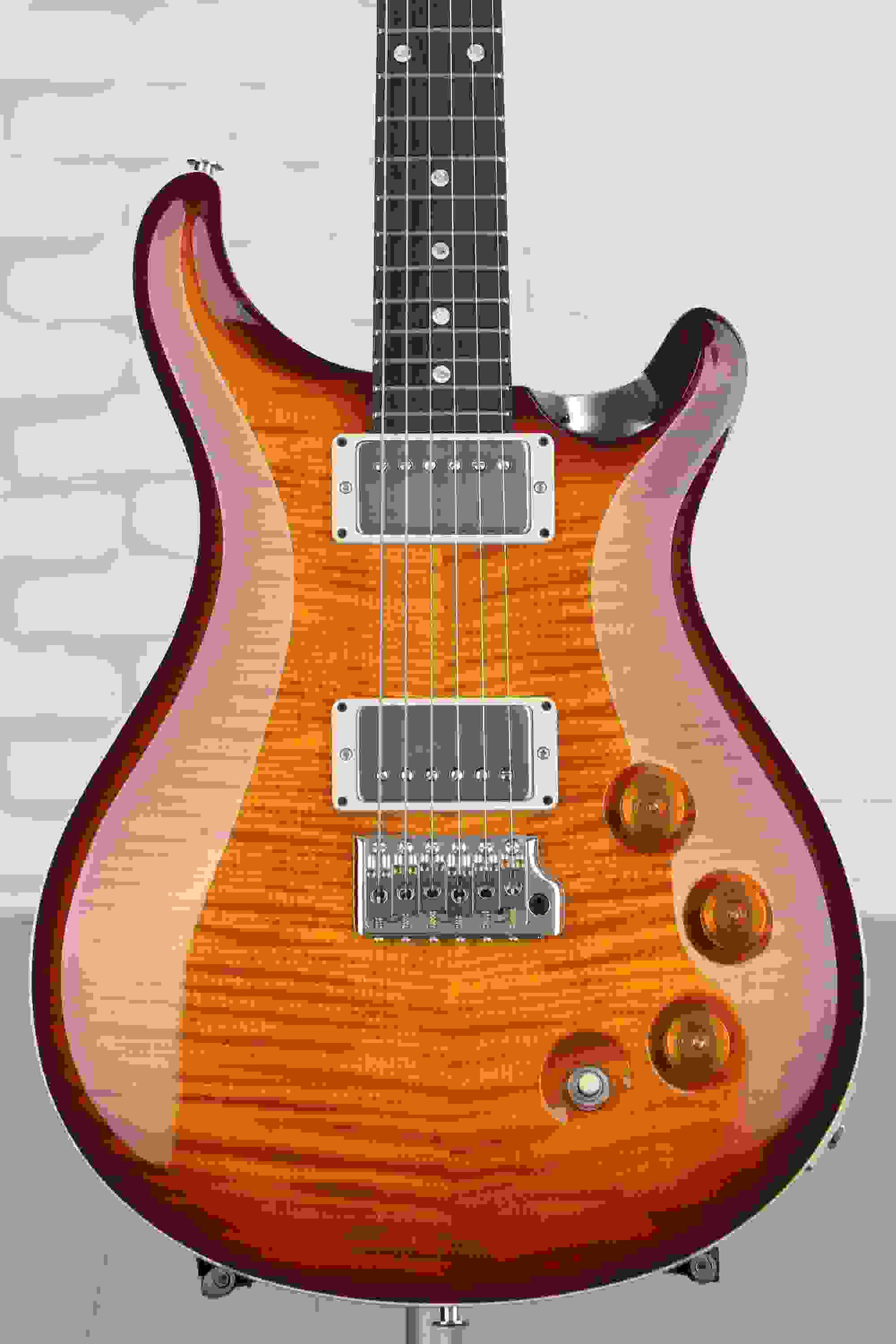 PRS DGT Electric Guitar with Moon Inlays - Dark Cherry Sunburst ...