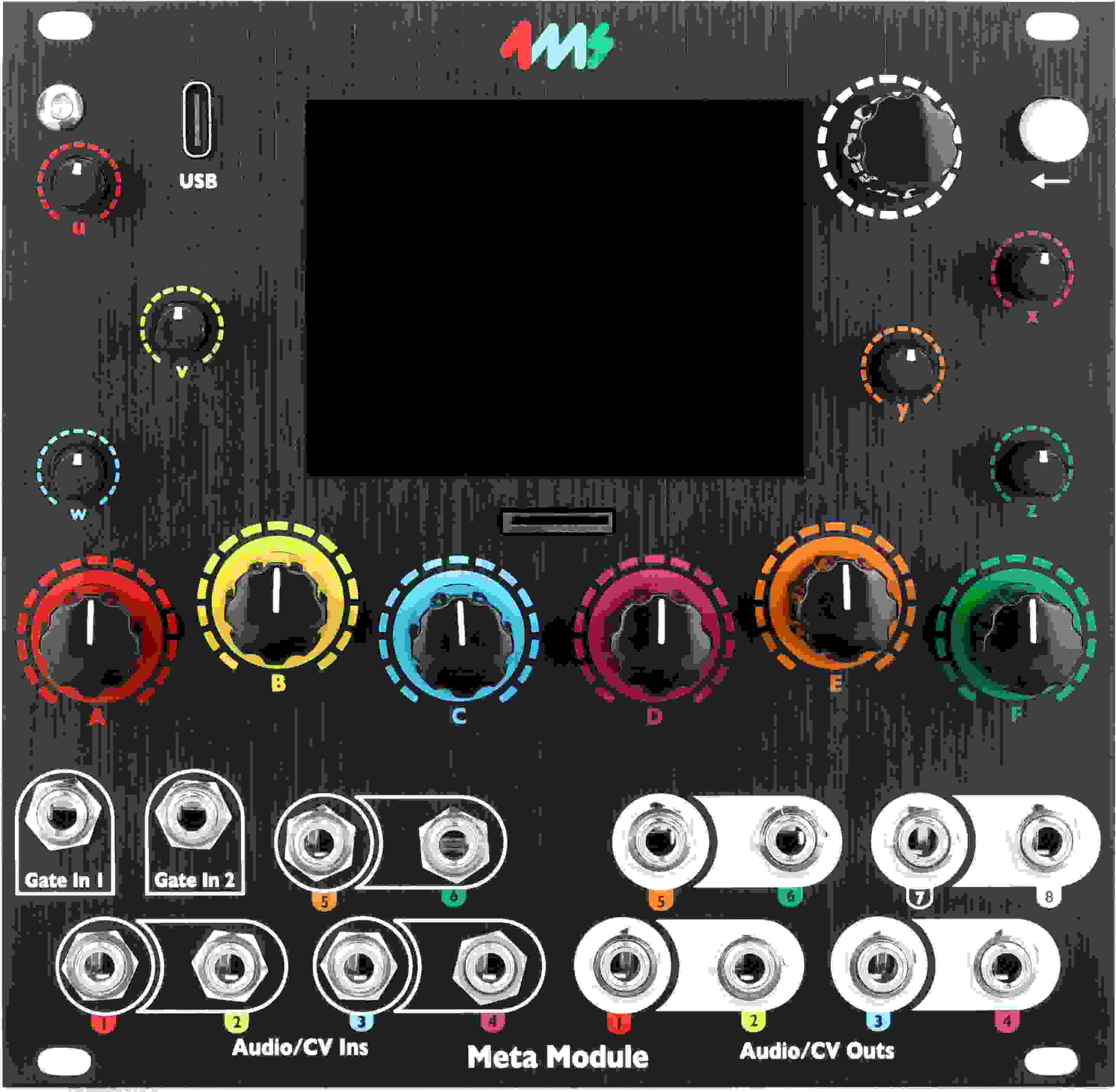 4ms MetaModule Virtual Patch Player Eurorack Synthesizer | Sweetwater