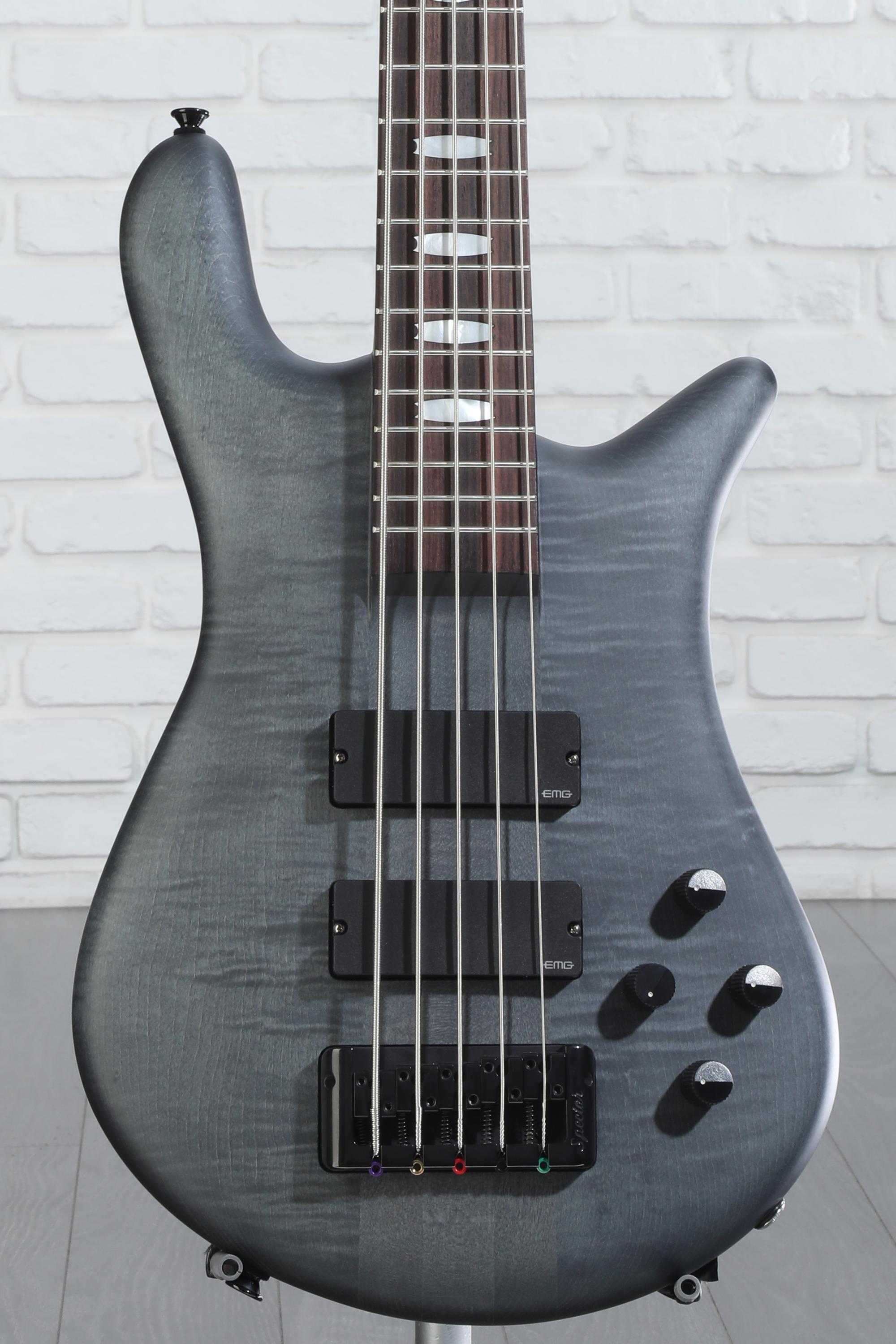 Spector Euro 5 LX Electric Bass Guitar - Black Stain | Sweetwater