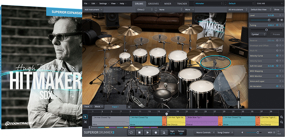 Toontrack Hitmaker SDX Sound Expansion Pack | Sweetwater