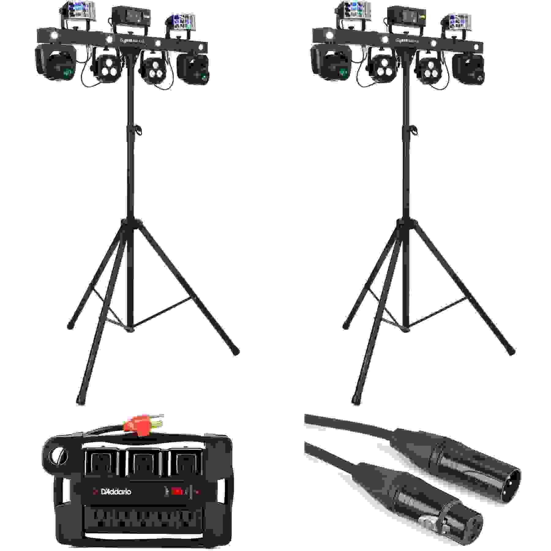 Chauvet DJ Dual Gig Bar Move + ILS 5-in-1 LED Lighting System Bundle | Sweetwater