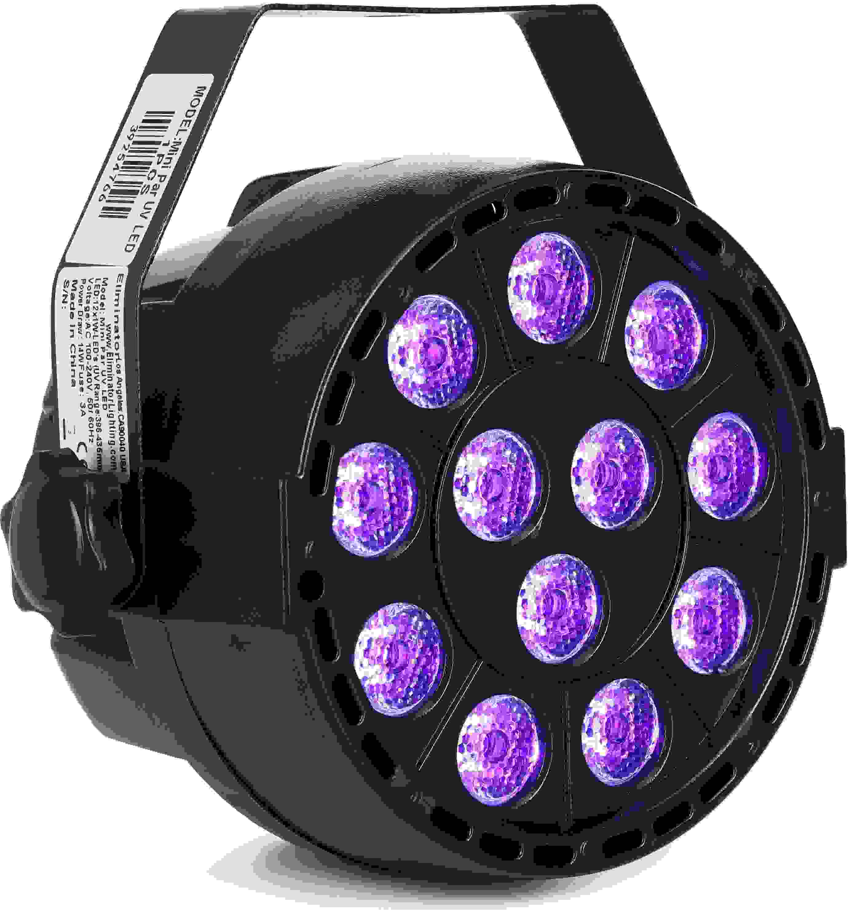 Eliminator Mini Par UV LED Fixture | Sweetwater