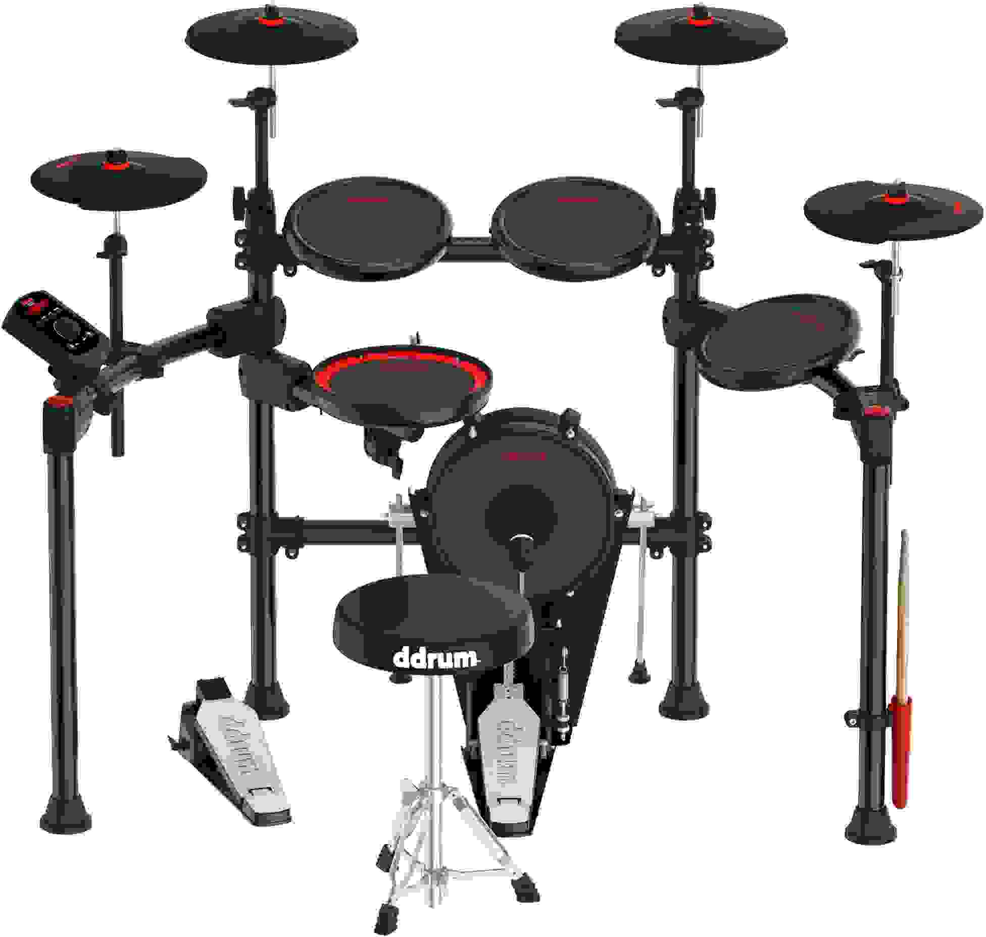 ddrum E-Flex BT9 9-piece Electronic Drum Set | Sweetwater