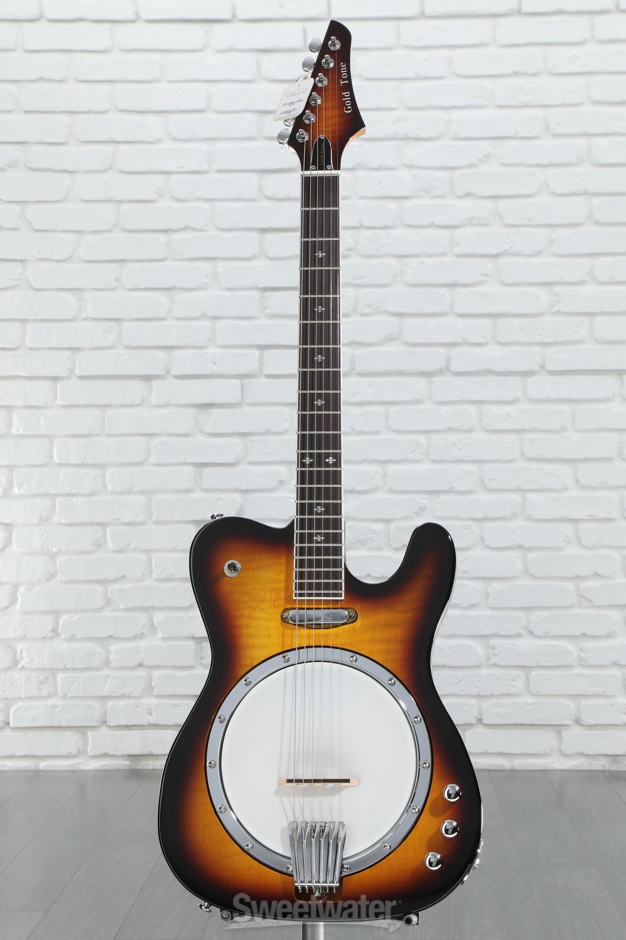 Gold Tone ES-Banjitar 6-string Electric Banjitar - Tobacco Sunburst ...