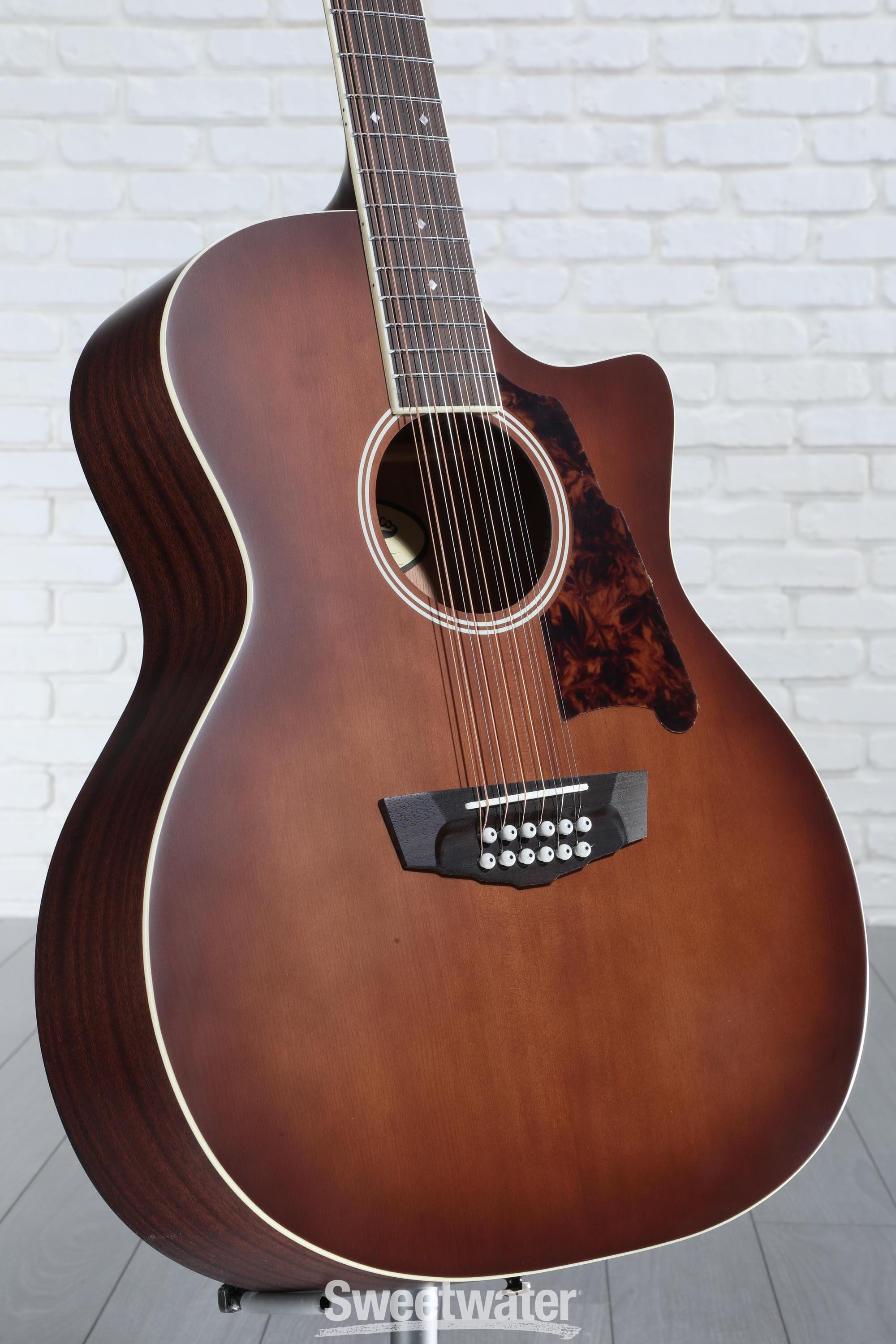 D'Angelico Premier Fulton 12-string Acoustic-electric Guitar - Caramel ...
