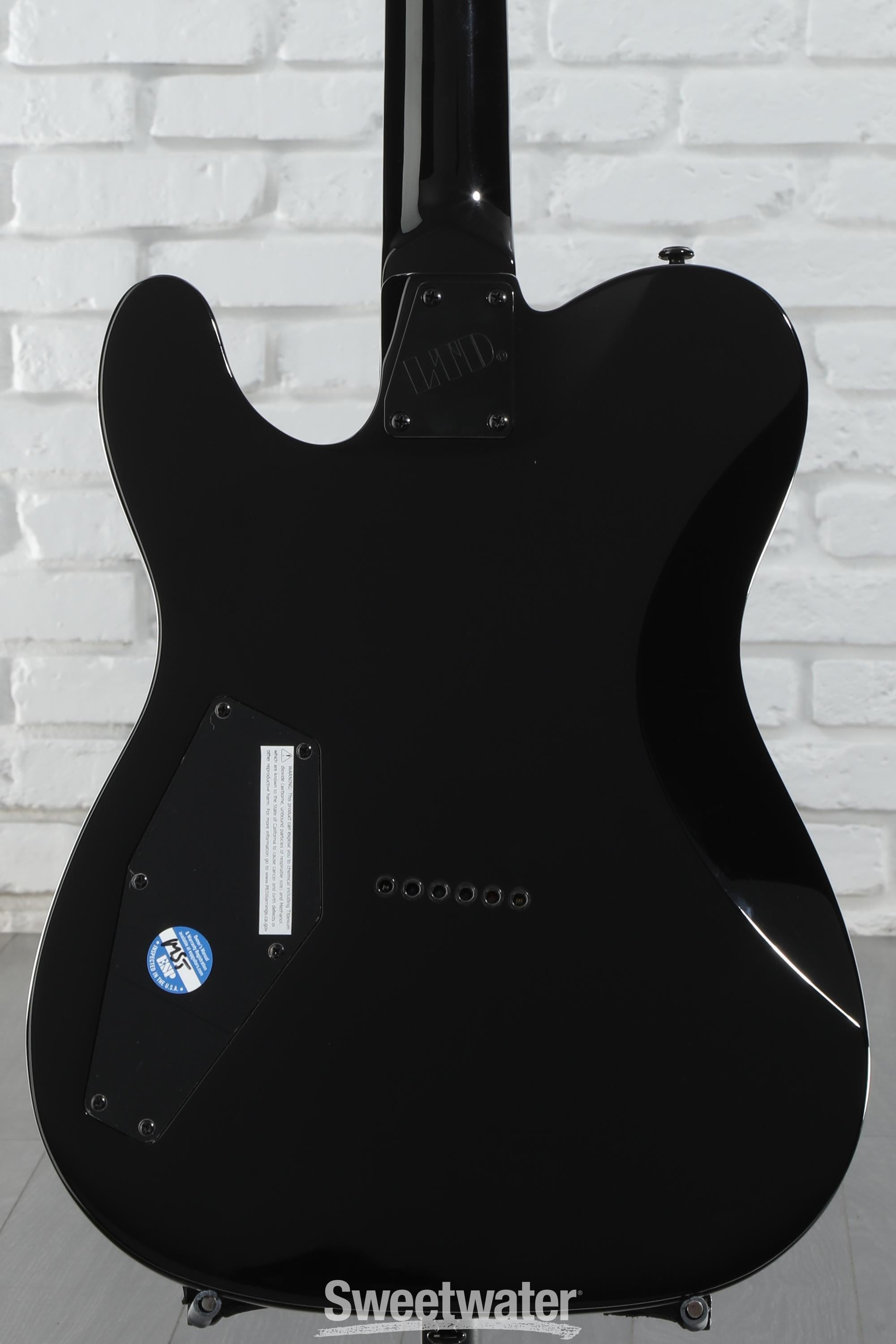 ESP LTD TE-201 Electric Guitar - Black | Sweetwater