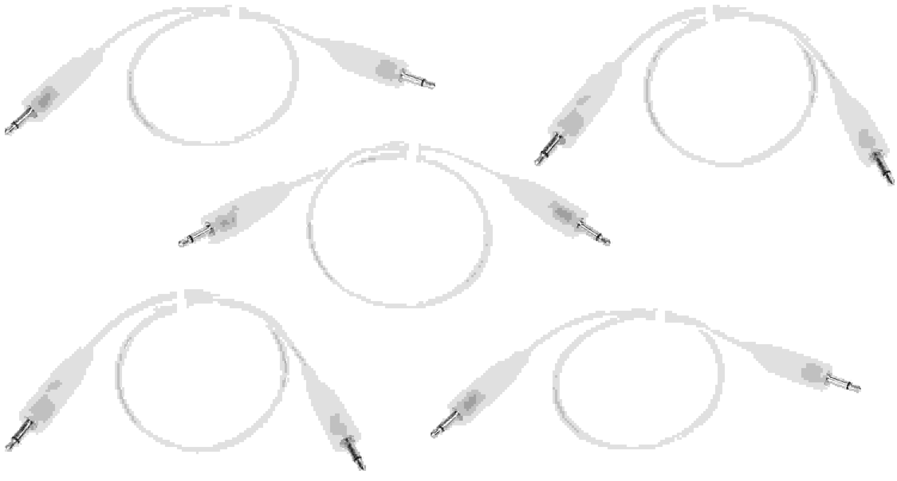 Analogue Solutions LED CV Patch Cable 5-pack - 11.81 inch | Sweetwater