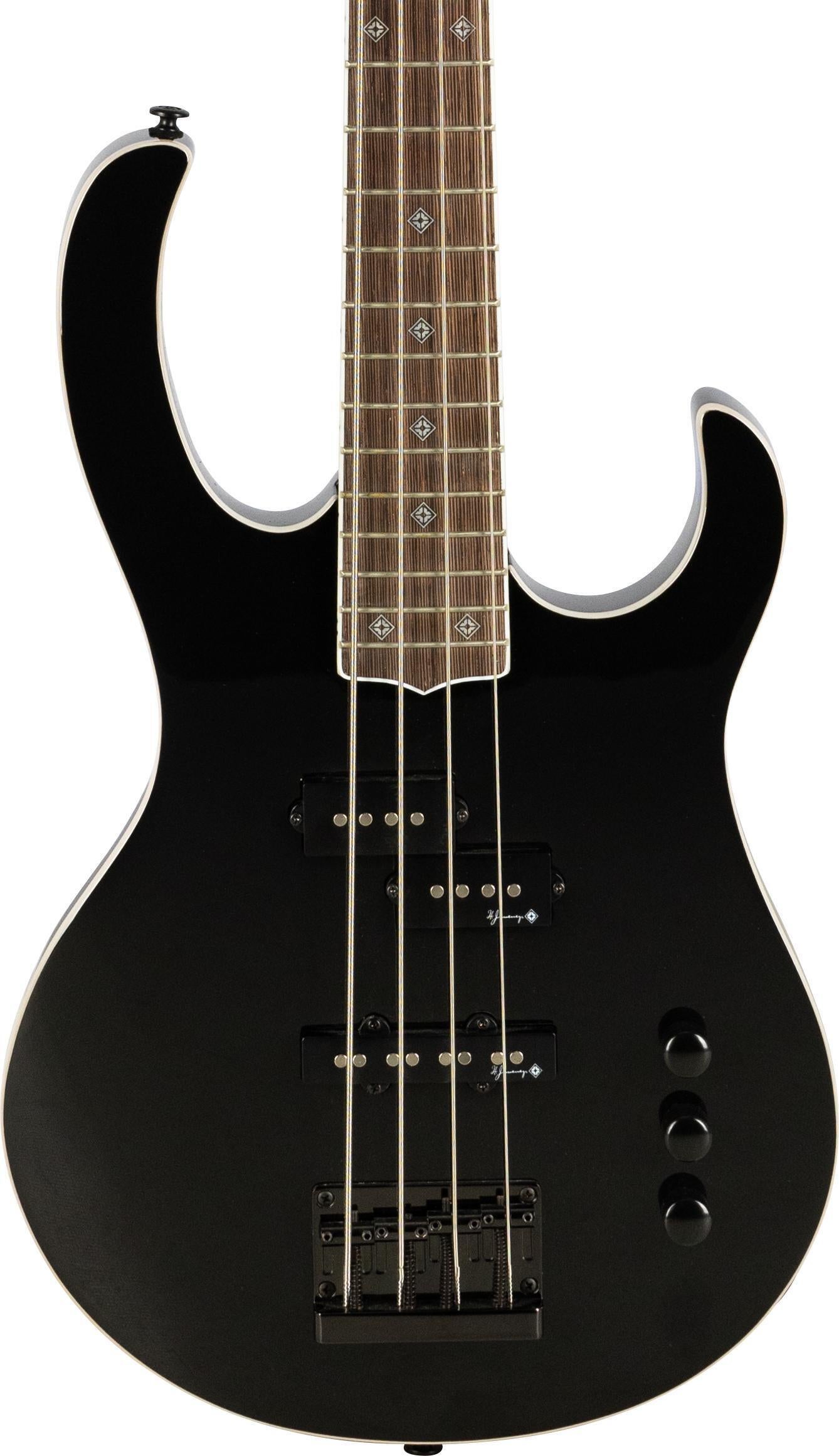 H. Jimenez LBS4 Electric Bass Guitar - Black | Sweetwater