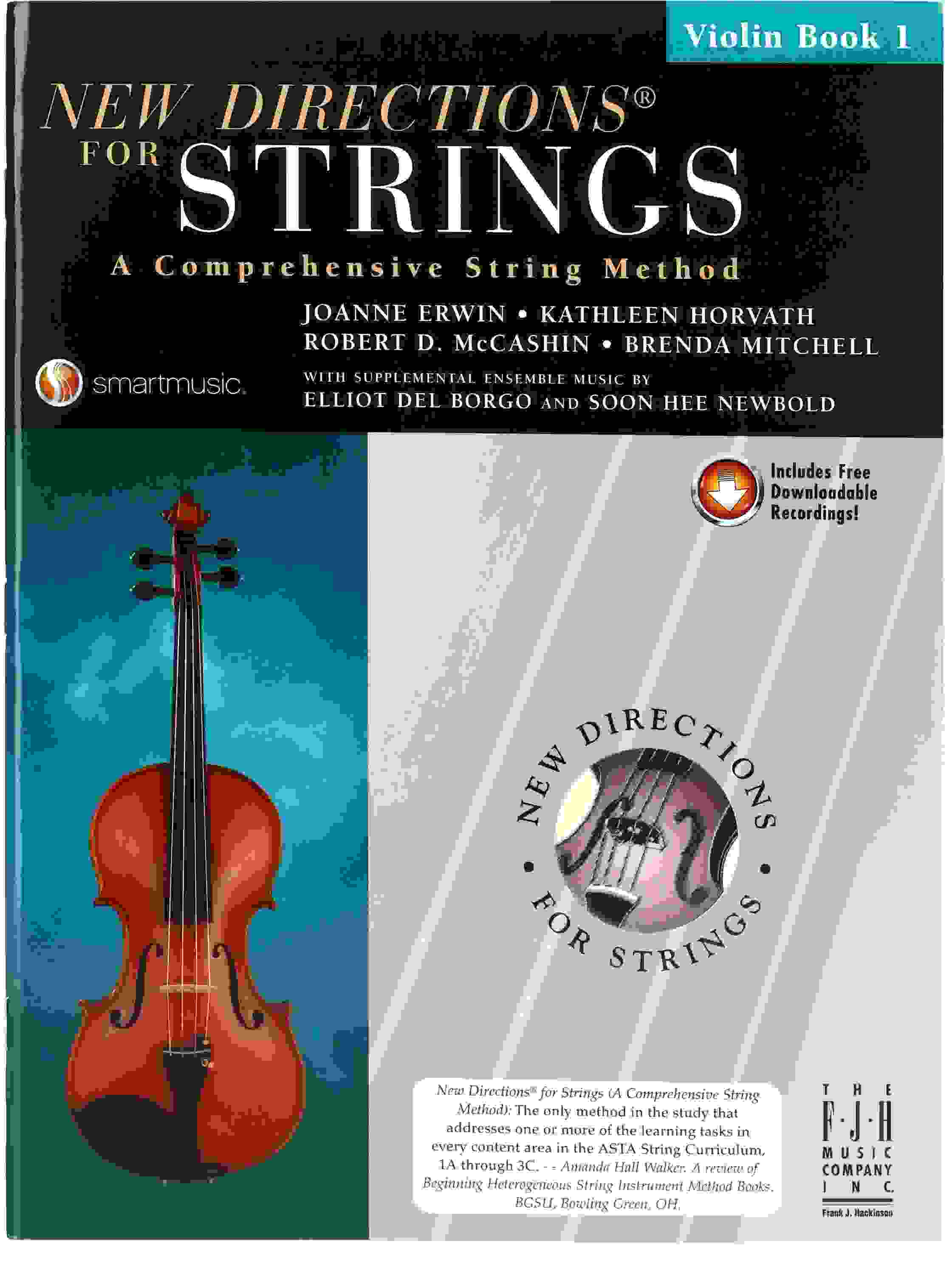 FJH Music New Directions for Strings, Book 1 - Violin | Sweetwater