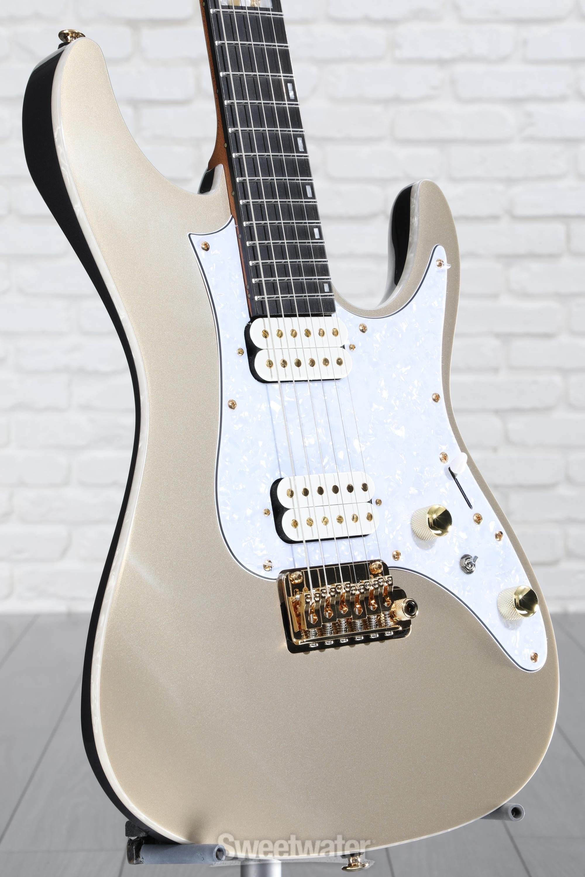 Ibanez KRYS10 Scott LePage Signature Electric Guitar - Gold | Sweetwater