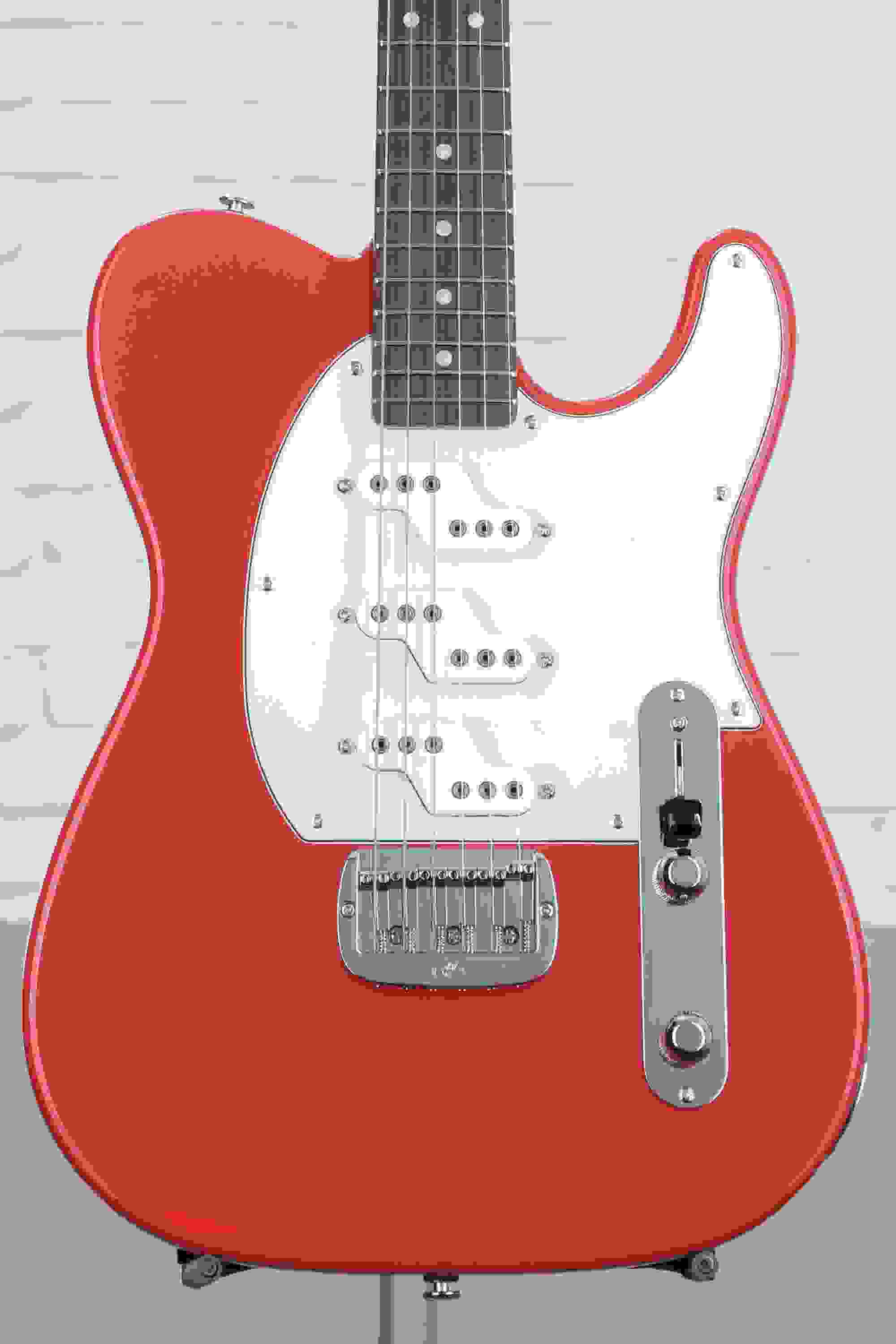G&L Fullerton Deluxe ASAT Z3 Electric Guitar - Fiesta Red, Sweetwater ...