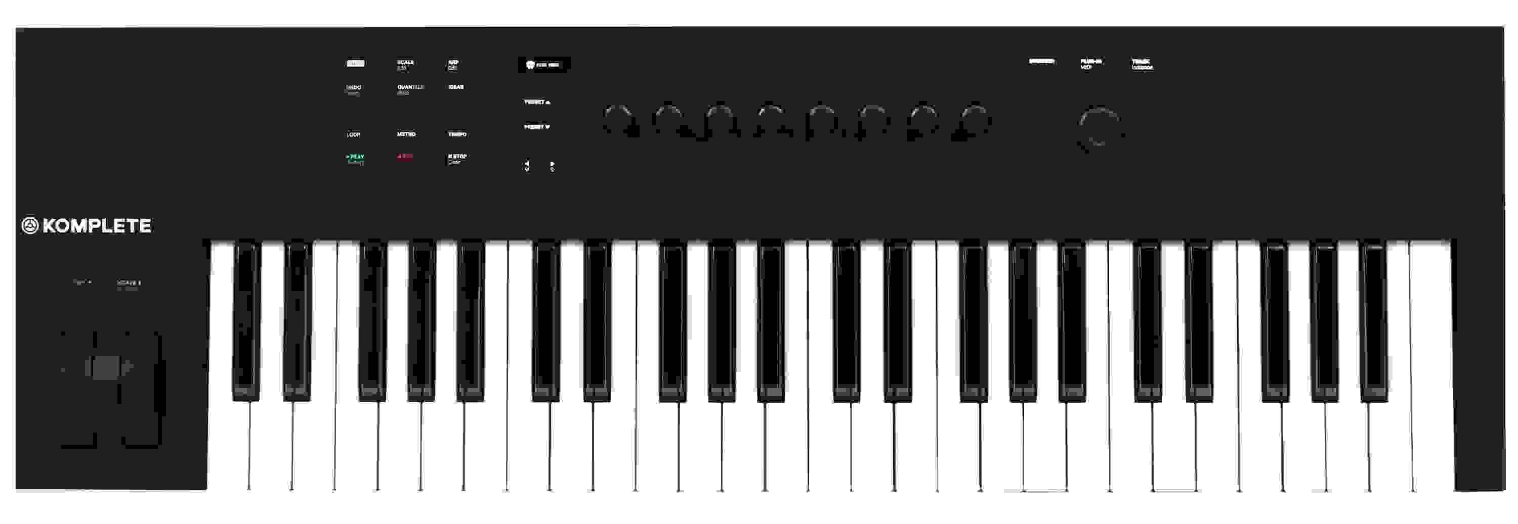 Native Instruments Komplete Kontrol A49 Smart Keyboard Controller | Sweetwater