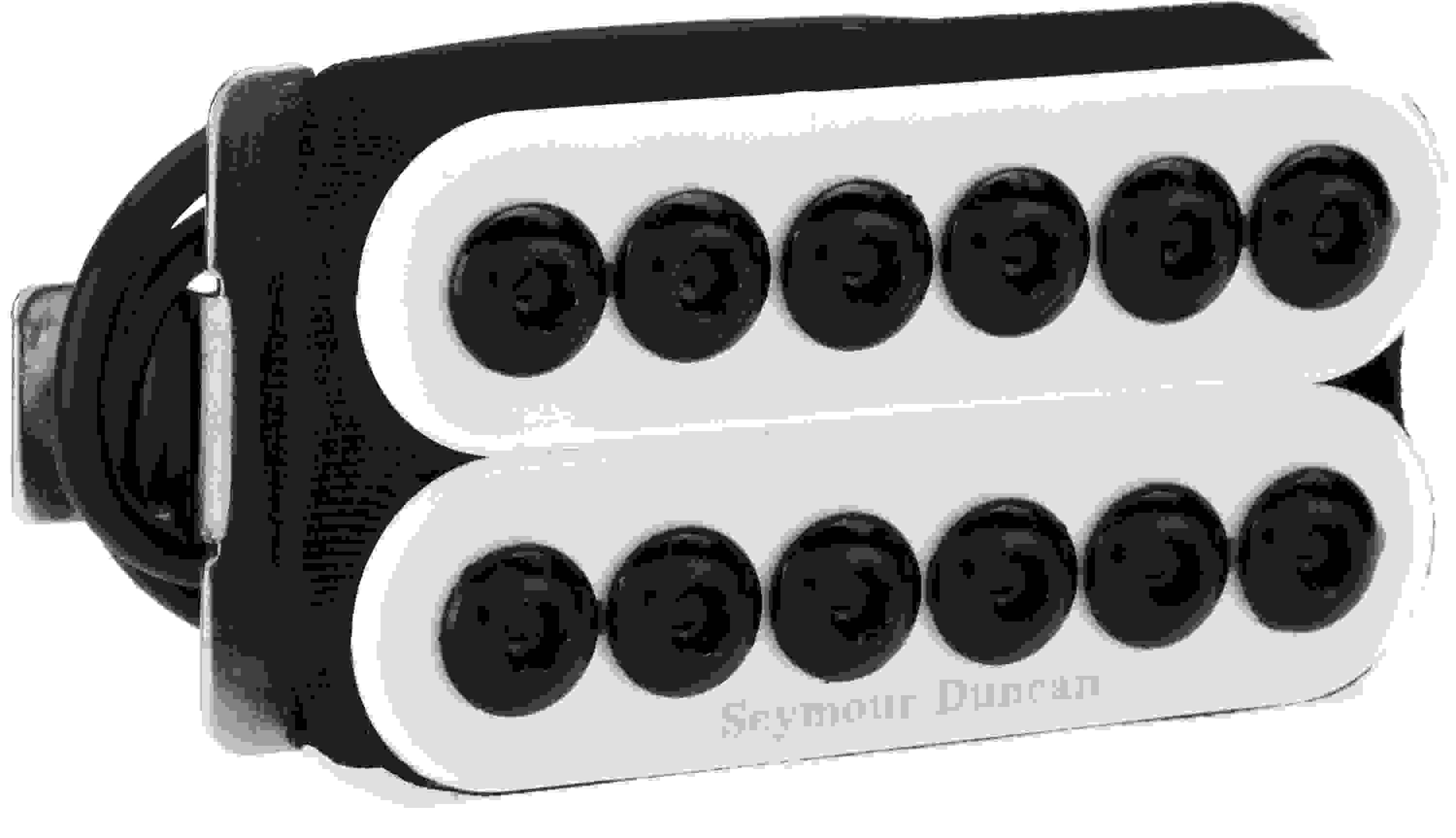 Seymour Duncan SH-8 Invader Bridge Humbucker Pickup - White | Sweetwater