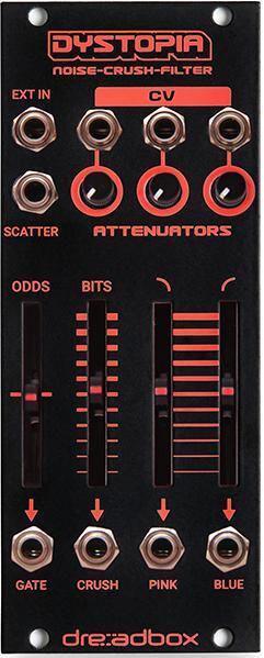 Dreadbox Dystopia Noise-Crush-Filter Eurorack Module | Sweetwater