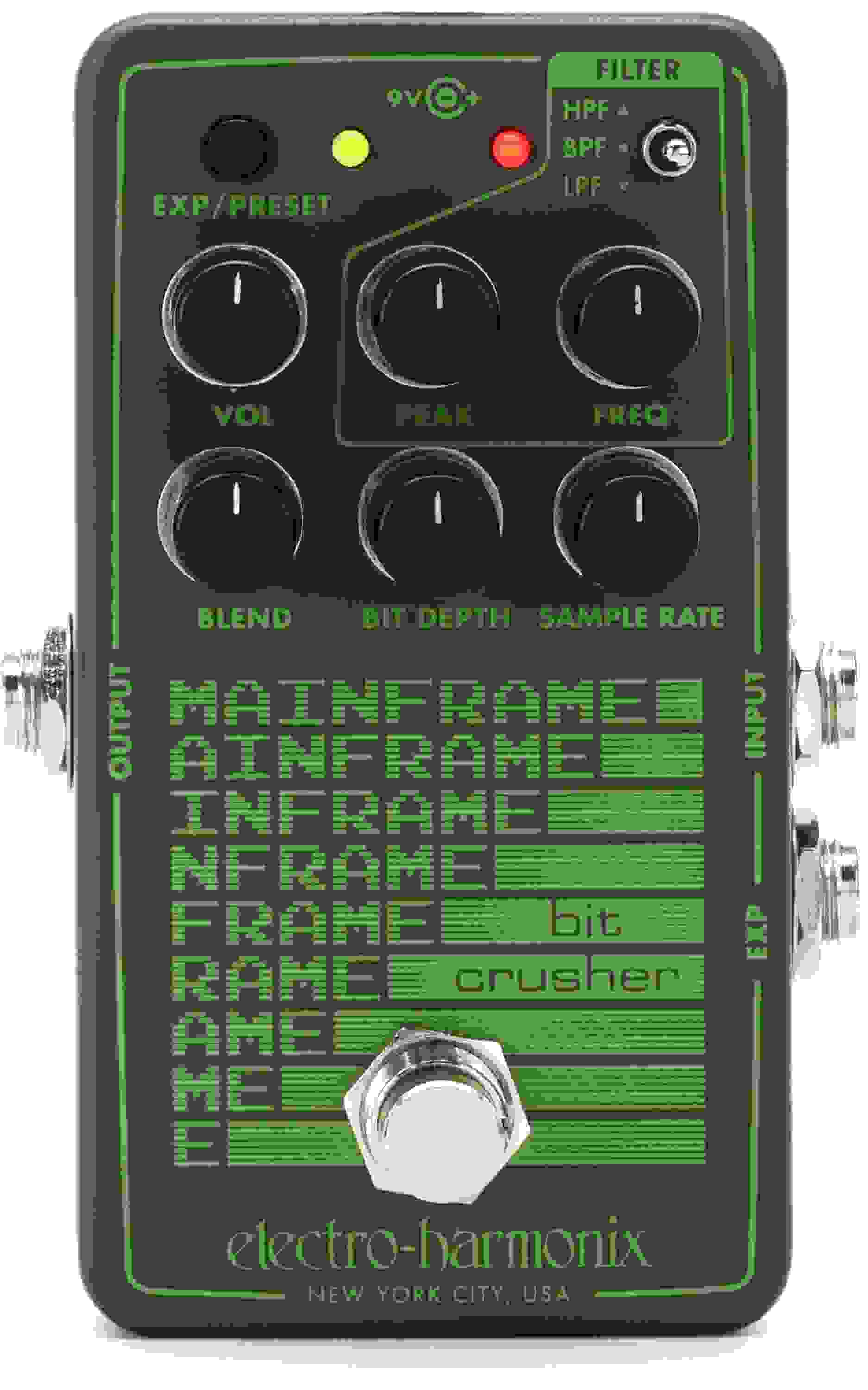 Electro-Harmonix Mainframe Bit Crusher Pedal | Sweetwater