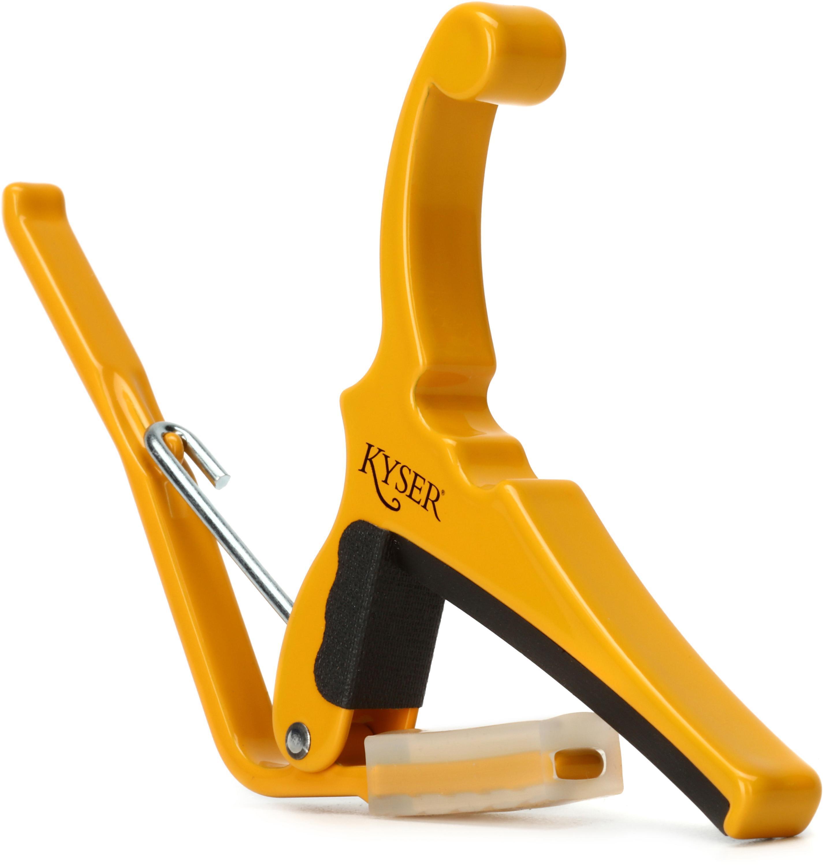 Kyser x Fender Quick-Change Capo - Butterscotch Blonde | Sweetwater