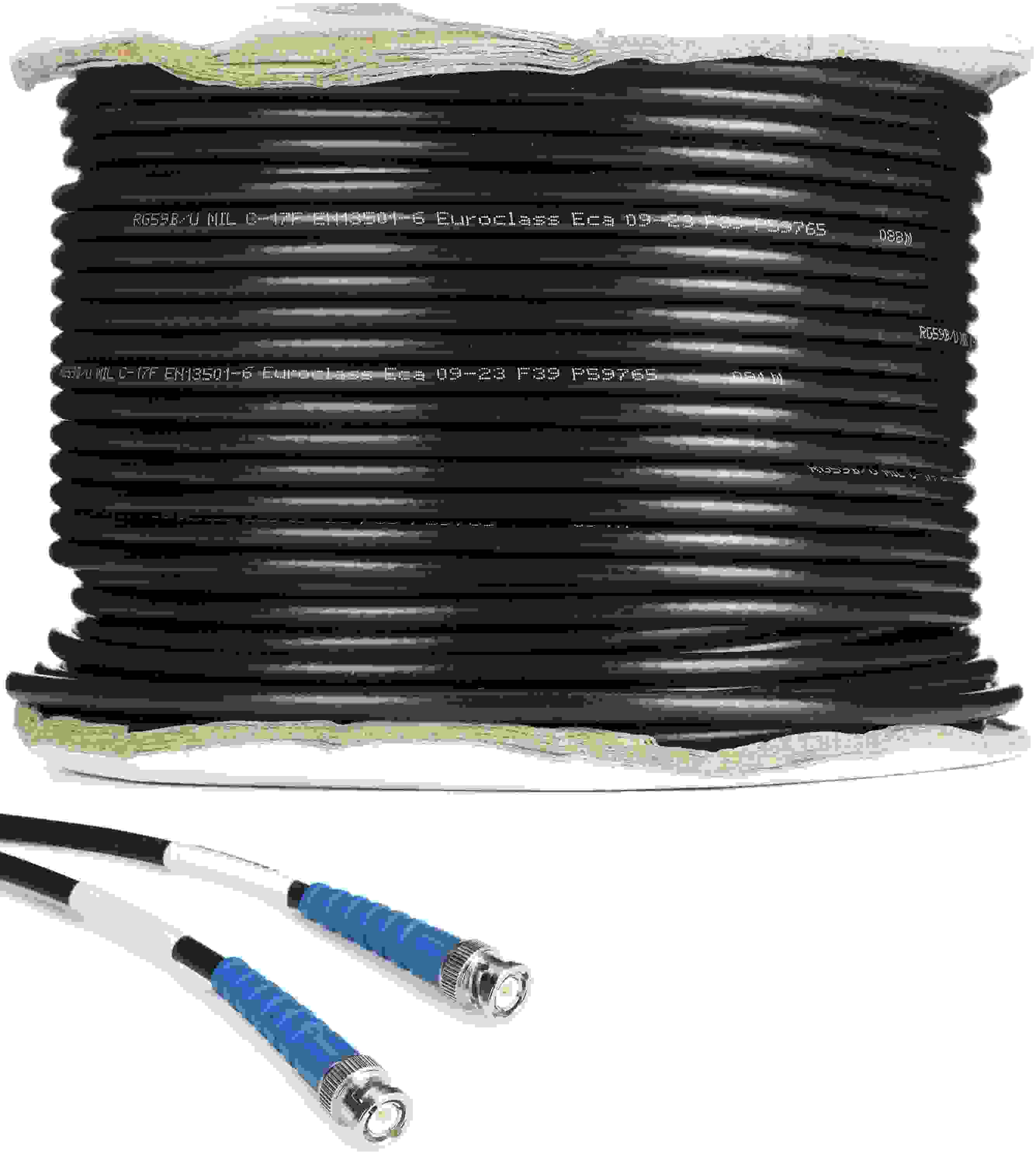 DiGiCo LEADS0049B BNC Cable - 100 meter - Blue | Sweetwater