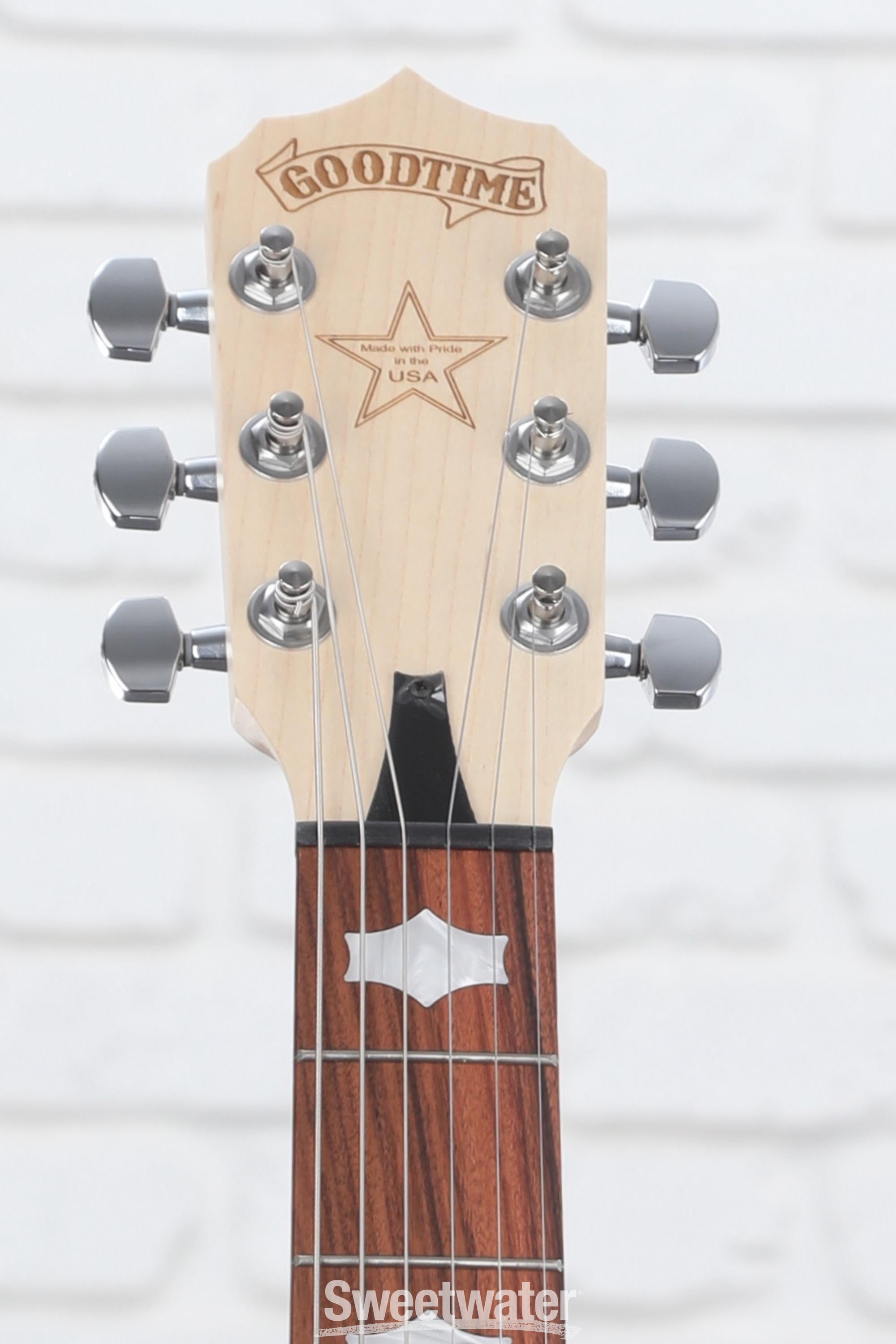 Deering Goodtime Six Open-back 6-string Banjo - Natural Maple | Sweetwater