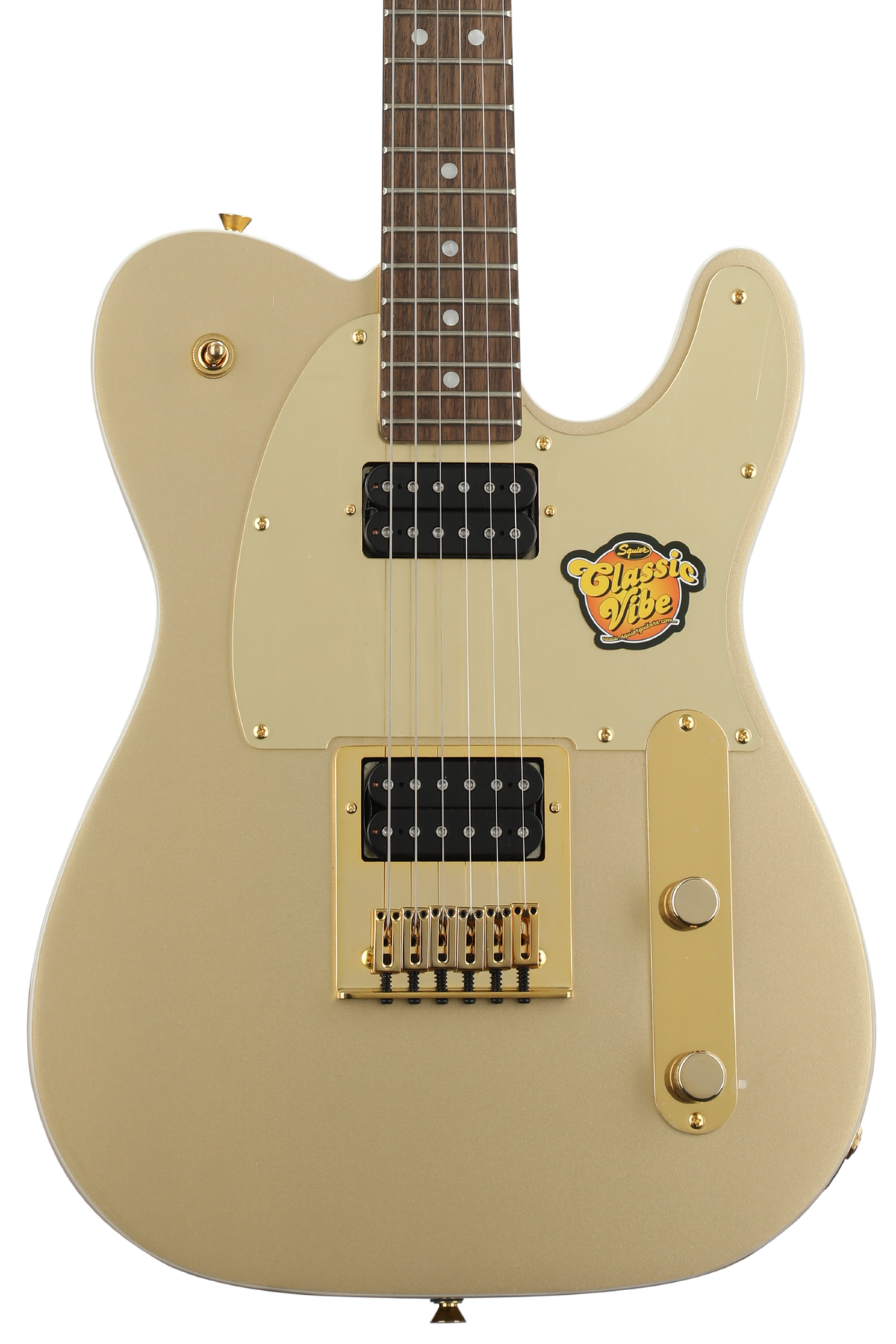 Squier John 5 Signature Telecaster - Gold | Sweetwater Squier John 5 Signature Telecaster - Gold | Sweetwater