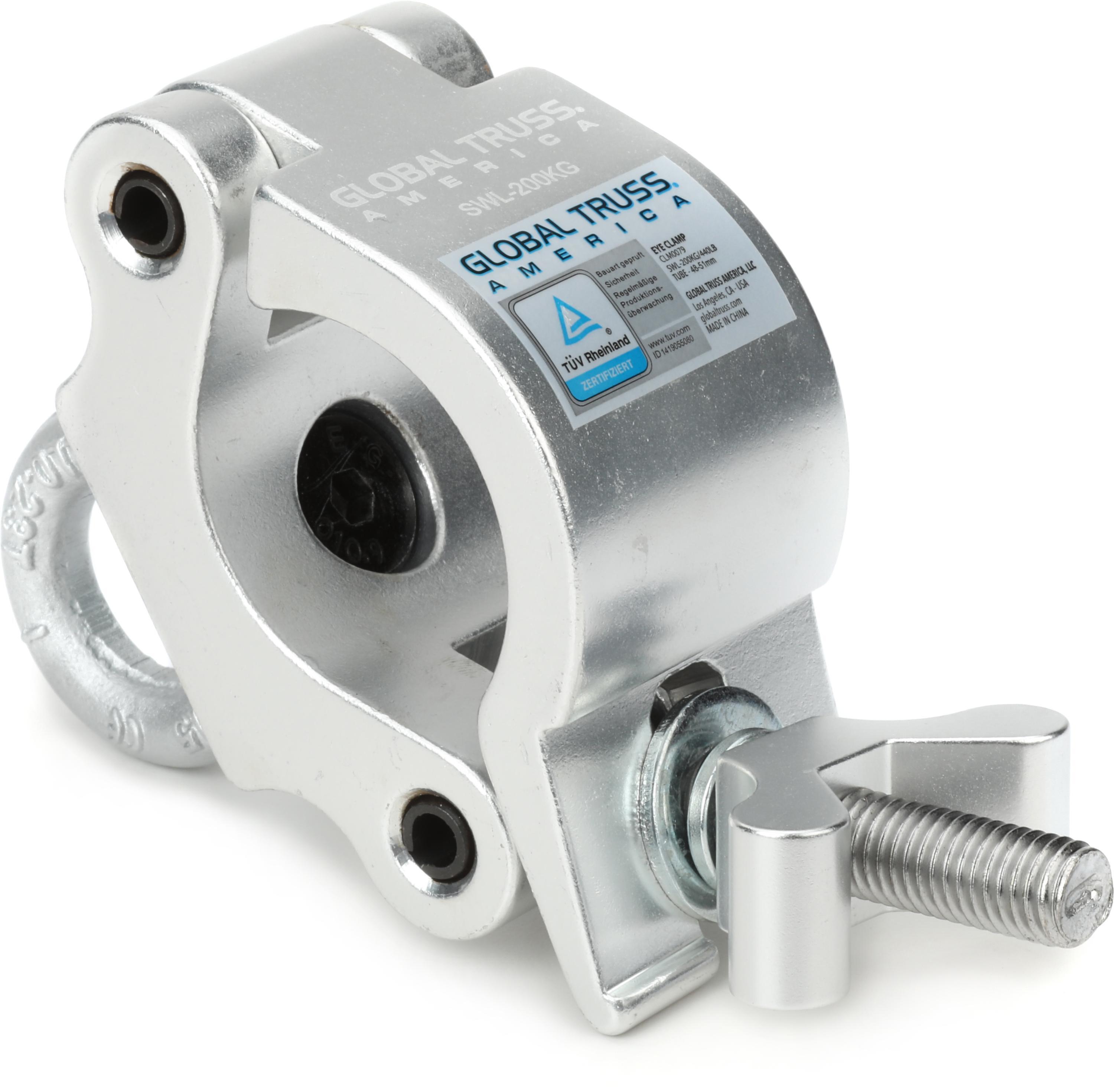 Global Truss Eye Clamp Pro Truss Clamp with Eyebolt | Sweetwater
