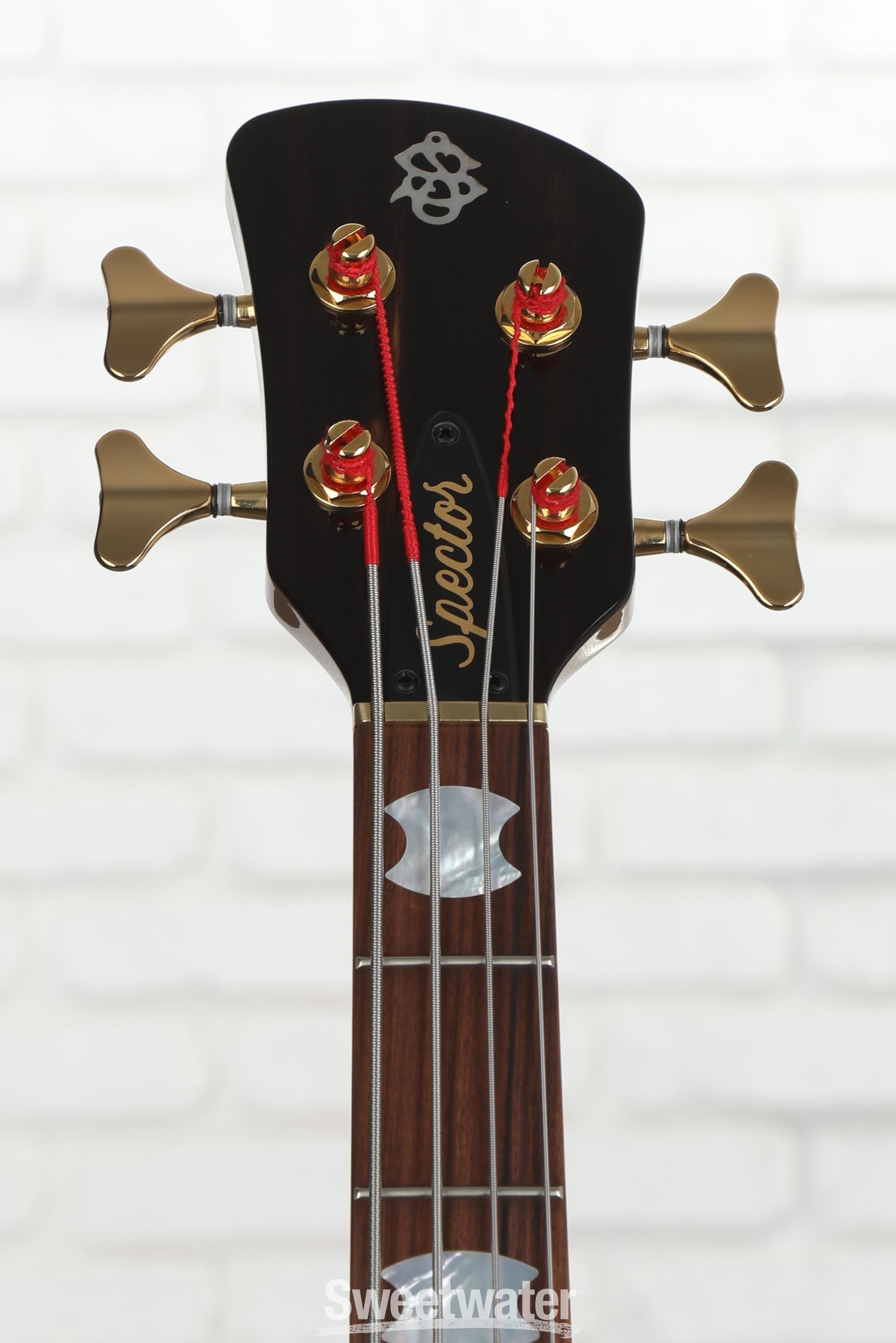 Spector DW-4 Electric Bass Guitar - True Champagne | Sweetwater