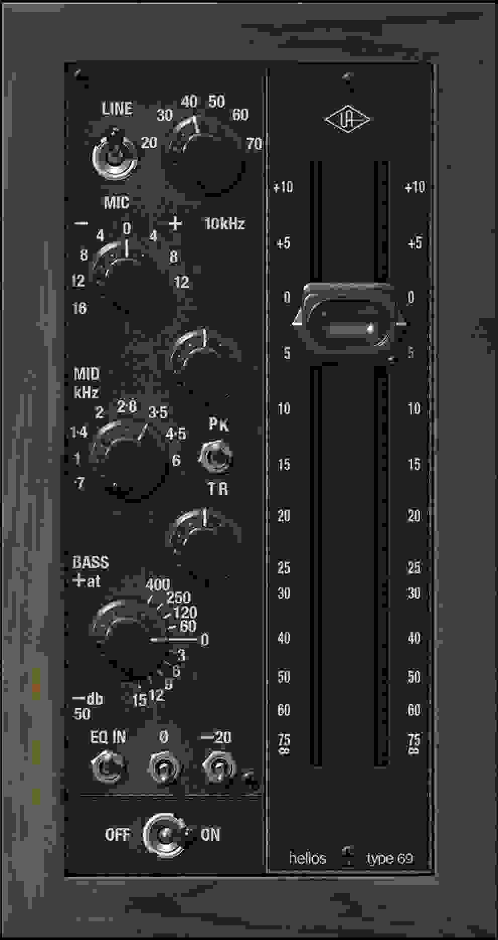 Universal Audio Helios Type 69 Preamp & EQ Collection UAD Plug-in | Sweetwater