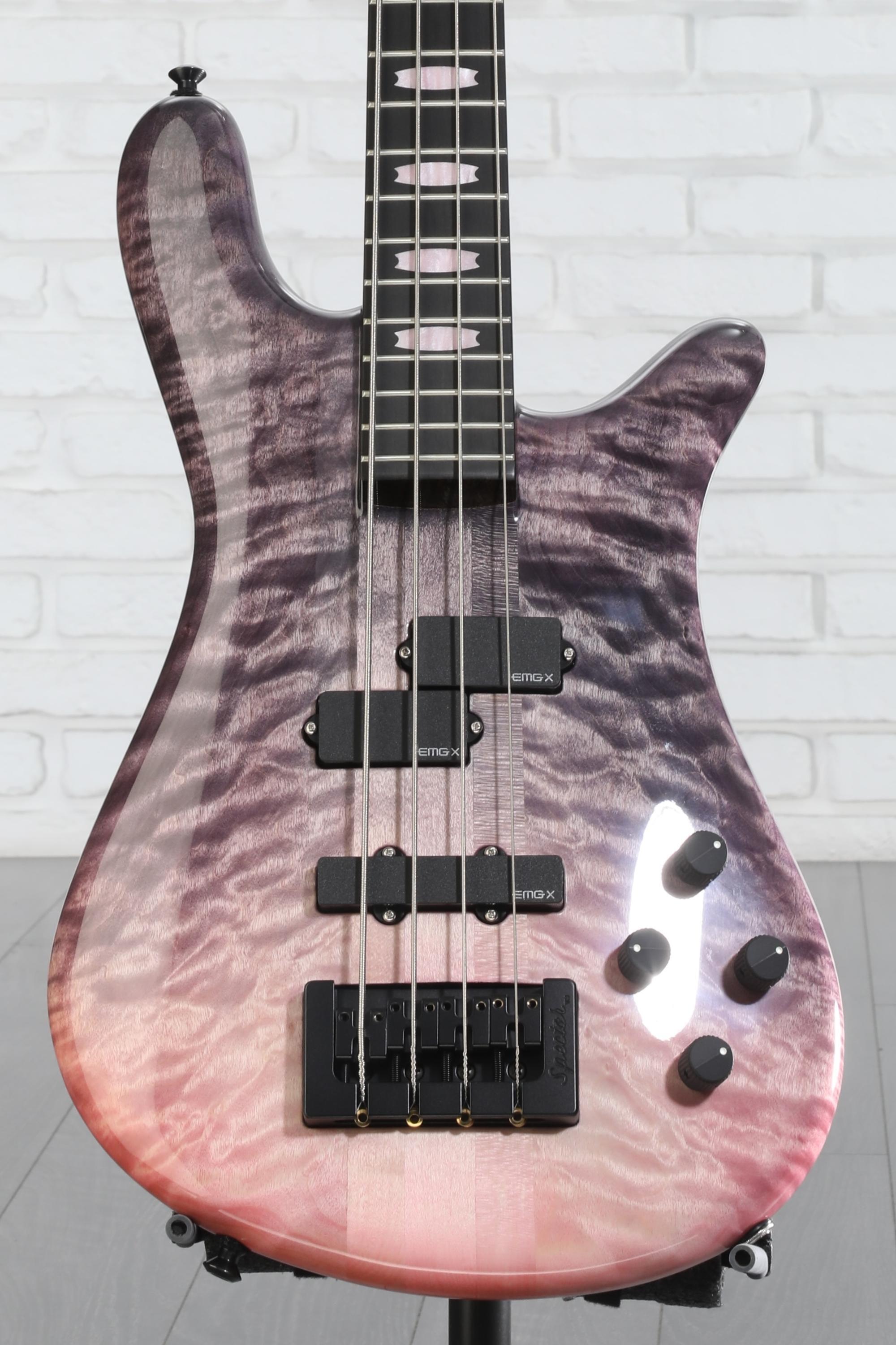 Spector NS-2 Electric Bass Guitar - Pink Fade | Sweetwater