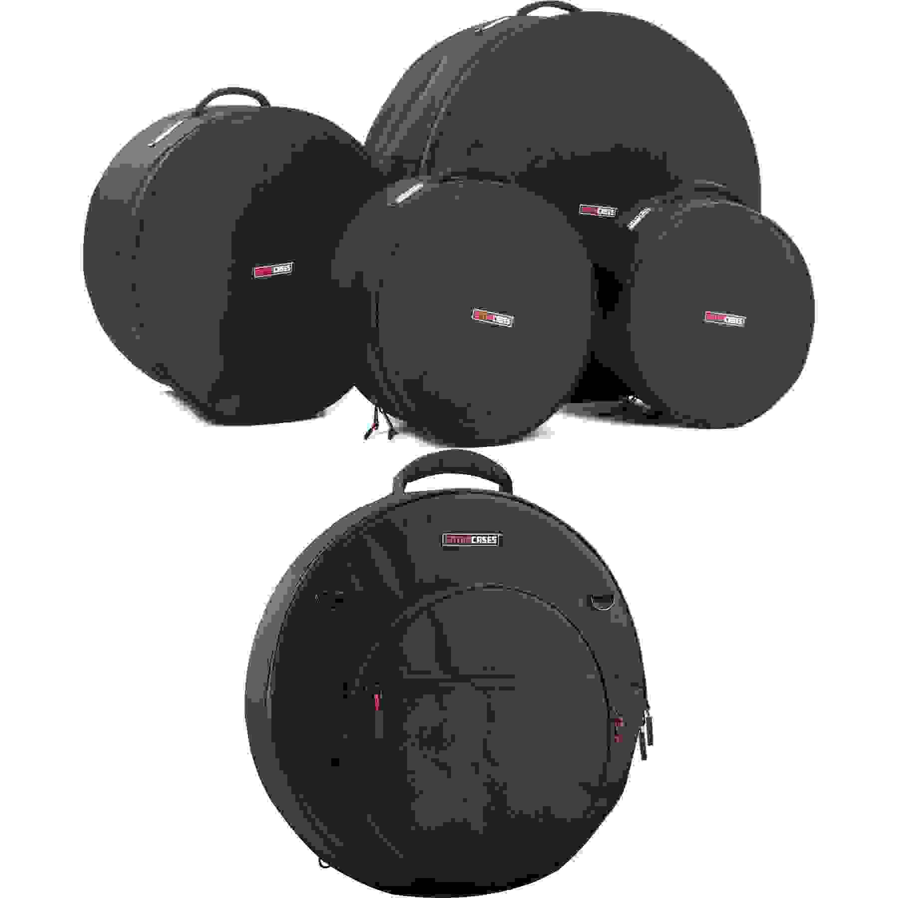 Gator Icon Series Rock Drum Set Bags with Cymbal Bag | Sweetwater