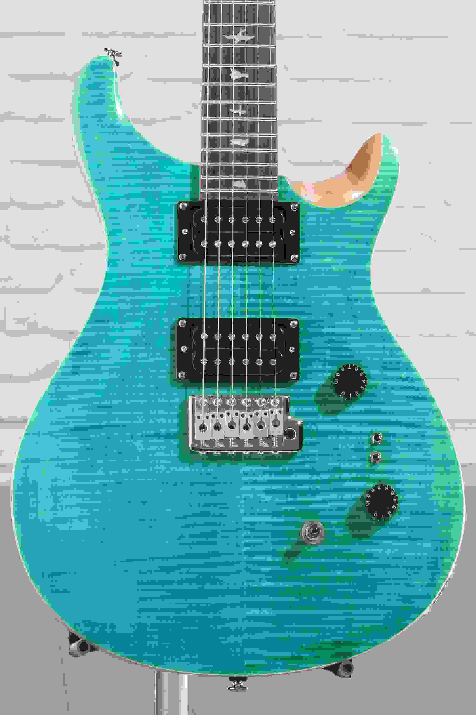 PRS SE Custom 24-08 Electric Guitar - Turquoise | Sweetwater