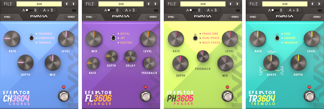 Kuassa Efektor Modulation Bundle | Sweetwater