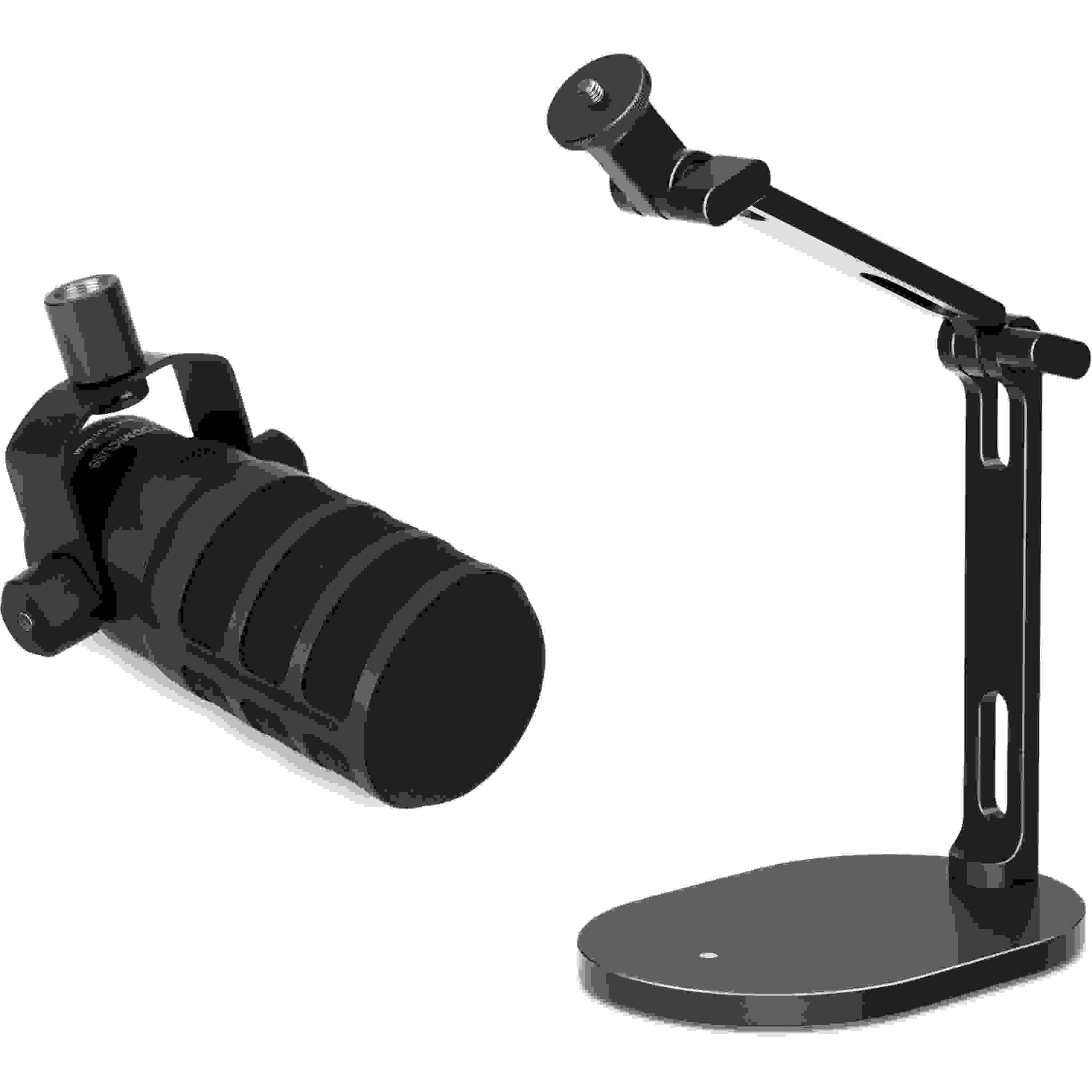 Rode PodMic USB Dynamic Broadcast Microphone and Desktop Stand Bundle ...