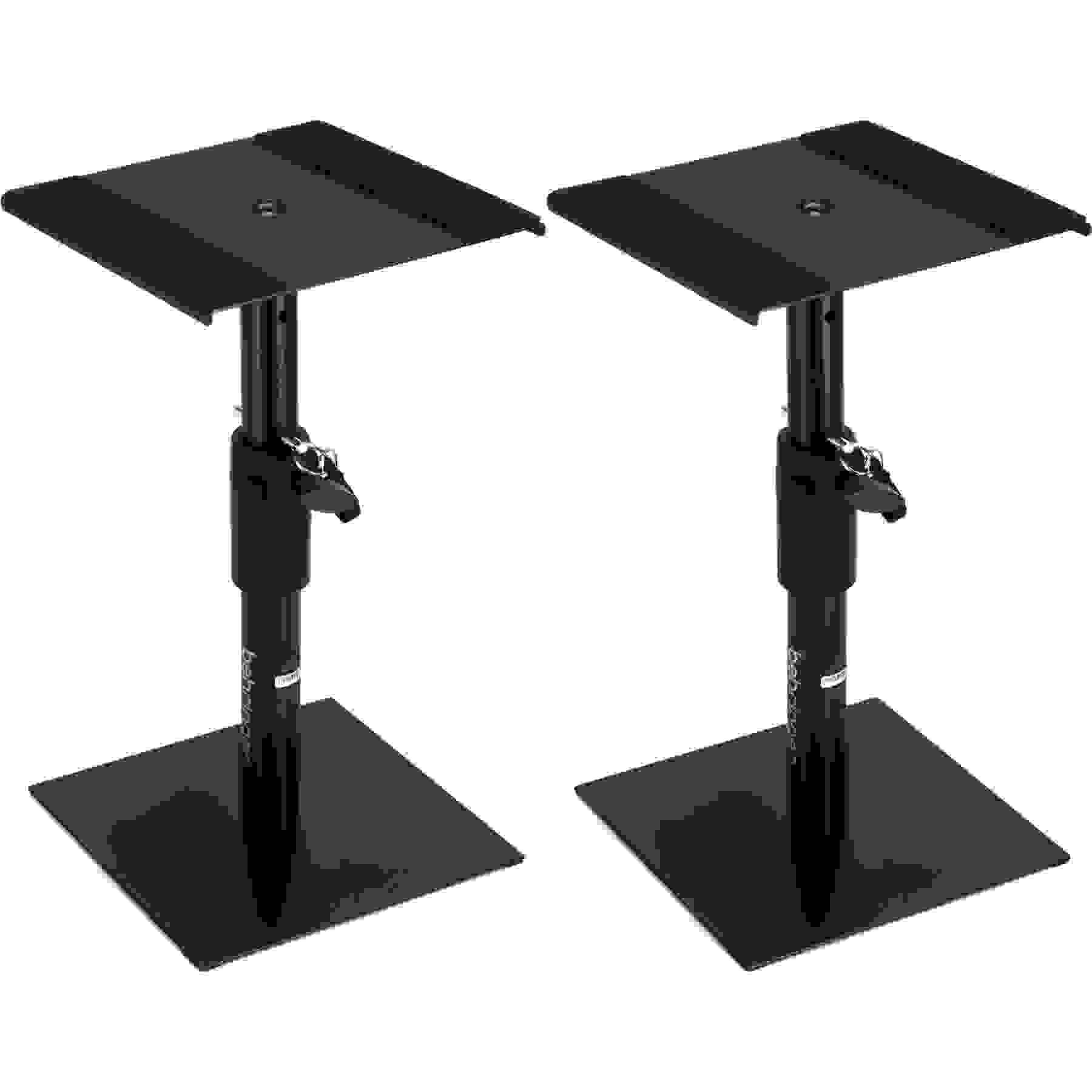 Behringer SM2001 Heavy-Duty Height-Adjustable Monitor Stand - Pair ...