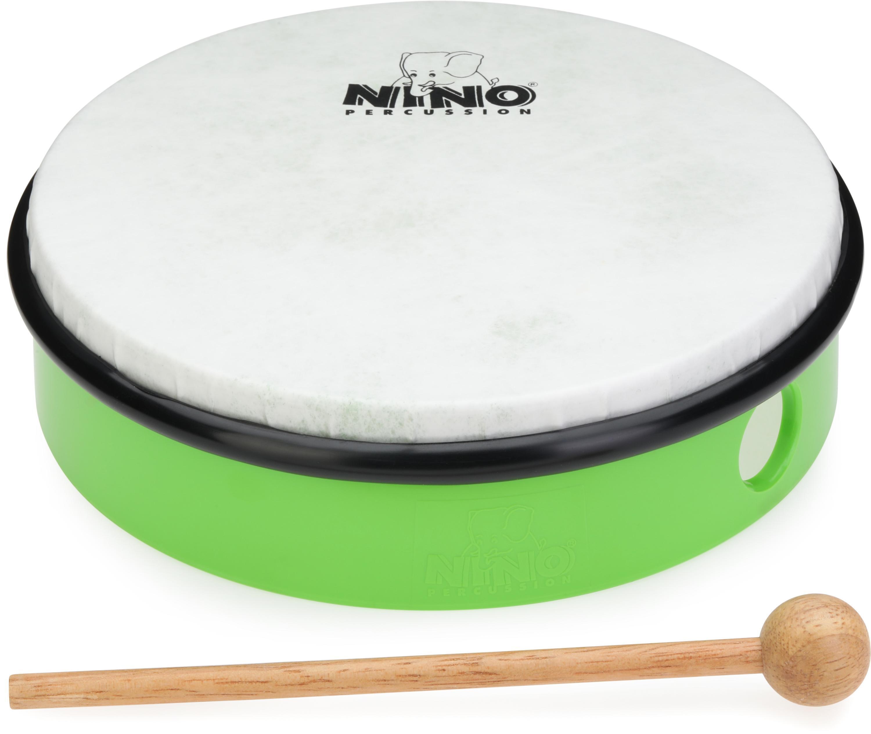 Nino ABS Hand Drum - 8 inches, Grass Green | Sweetwater