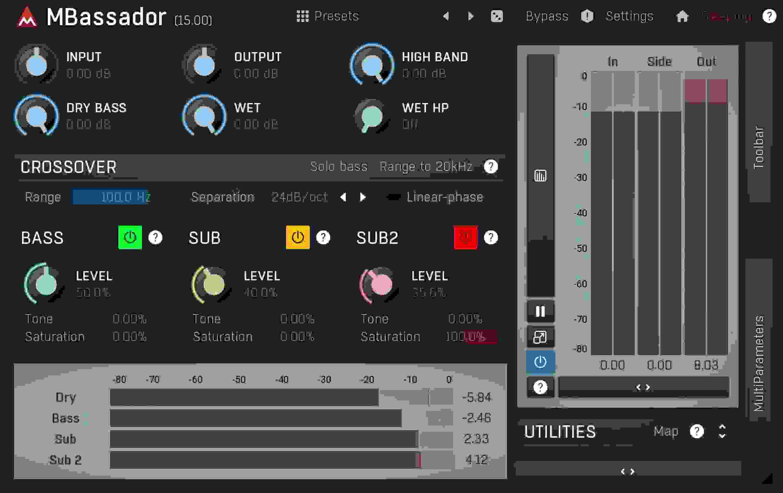 MeldaProduction MBassador Bass Enhancer and Sub-bass Generator Plug-in ...