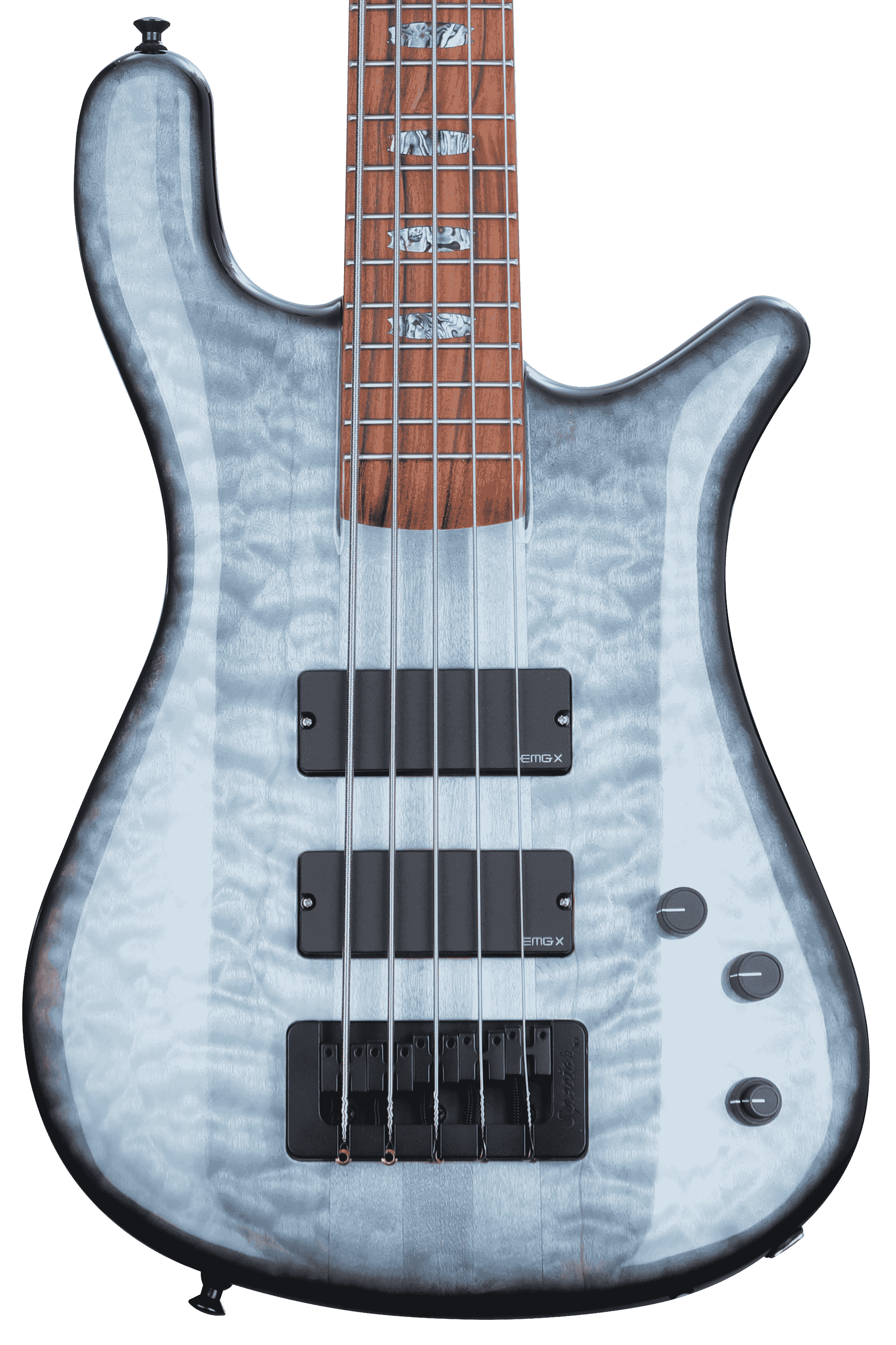 Spector USA NS-5XL Bass Guitar - Faded Blue Blackburst | Sweetwater