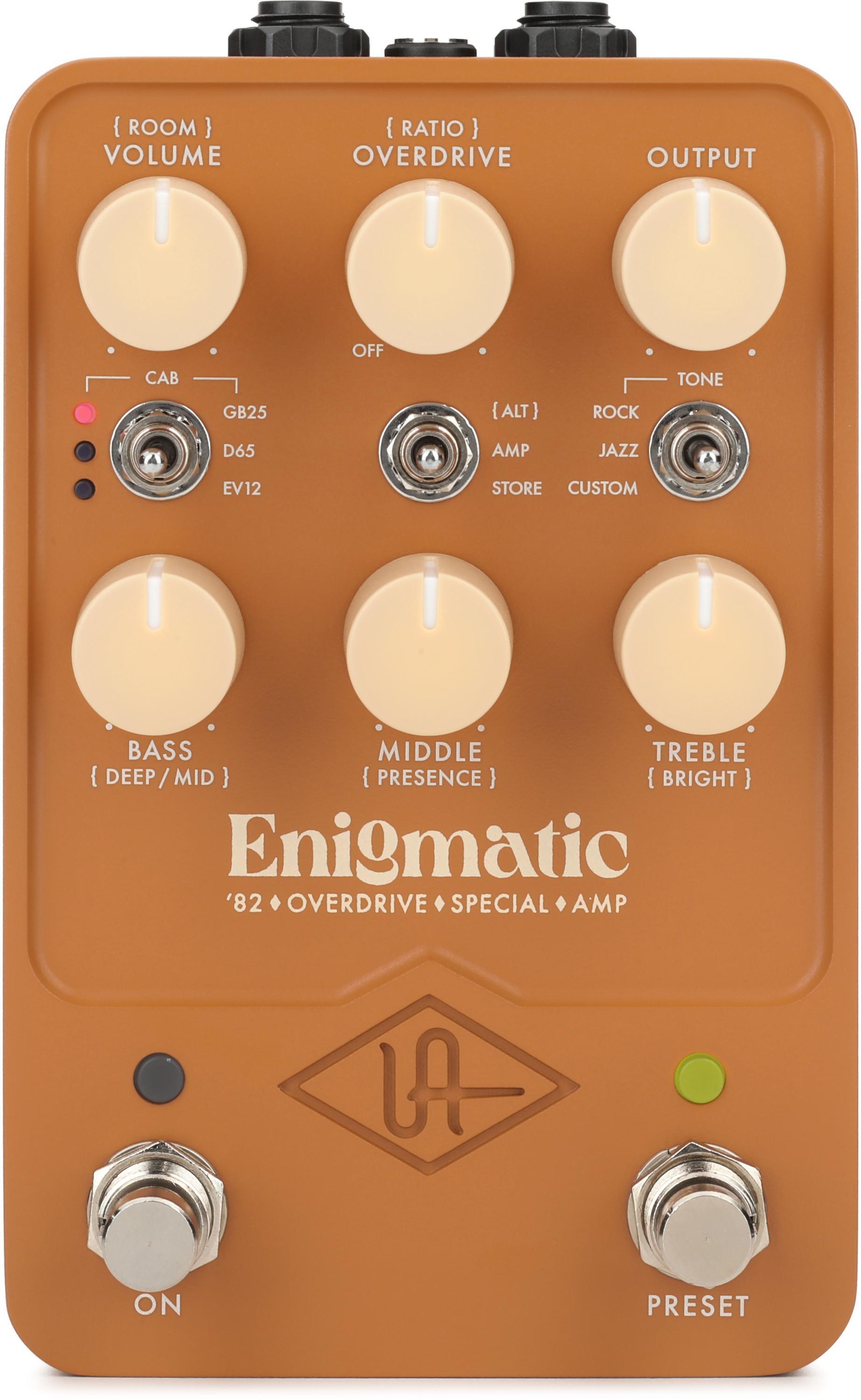 Universal Audio Enigmatic '82 Overdrive Special Amplifier Pedal | Sweetwater